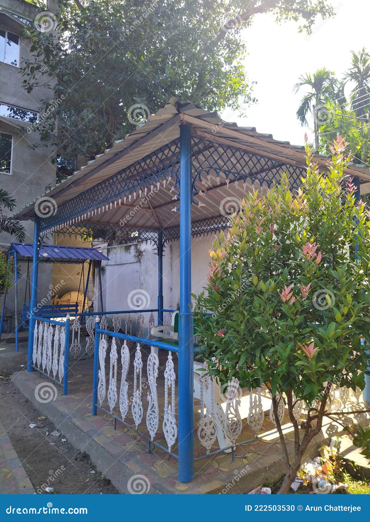An Old Home at an Indian Countryside Stock Photo - Image of decorated ...