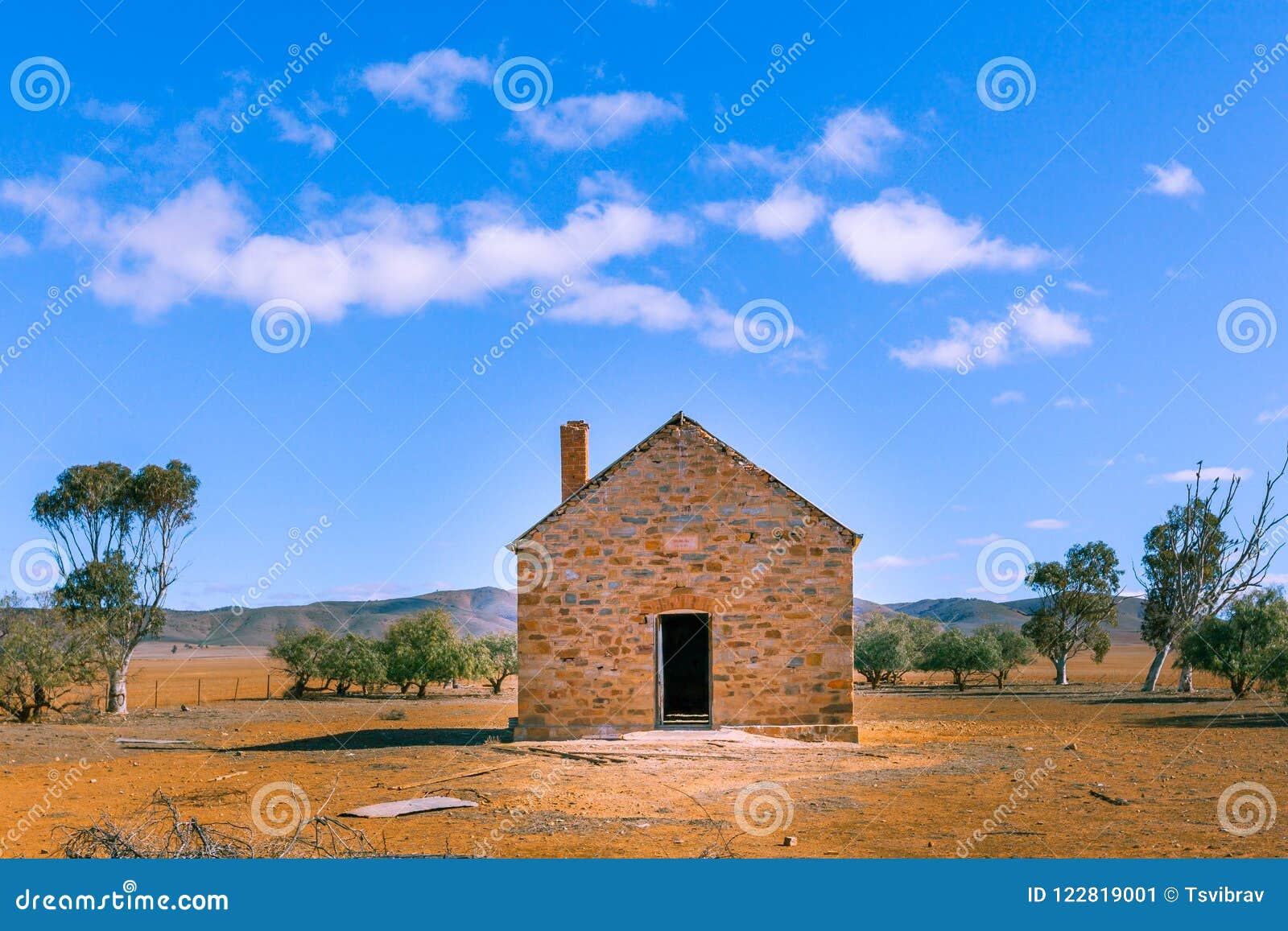 Old home ruins. stock image. Image of fluffy, outdoor - 122819001