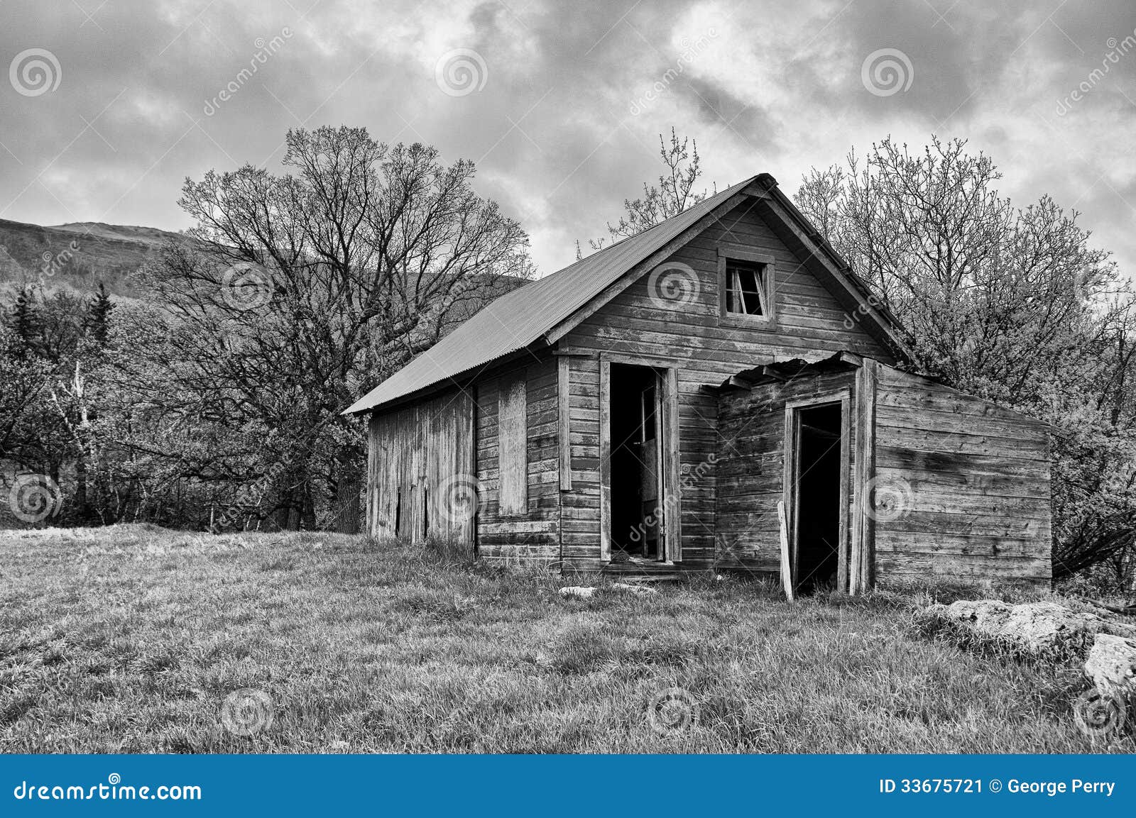 Old Homestead stock image. Image of wood, hills, homestead - 33675721