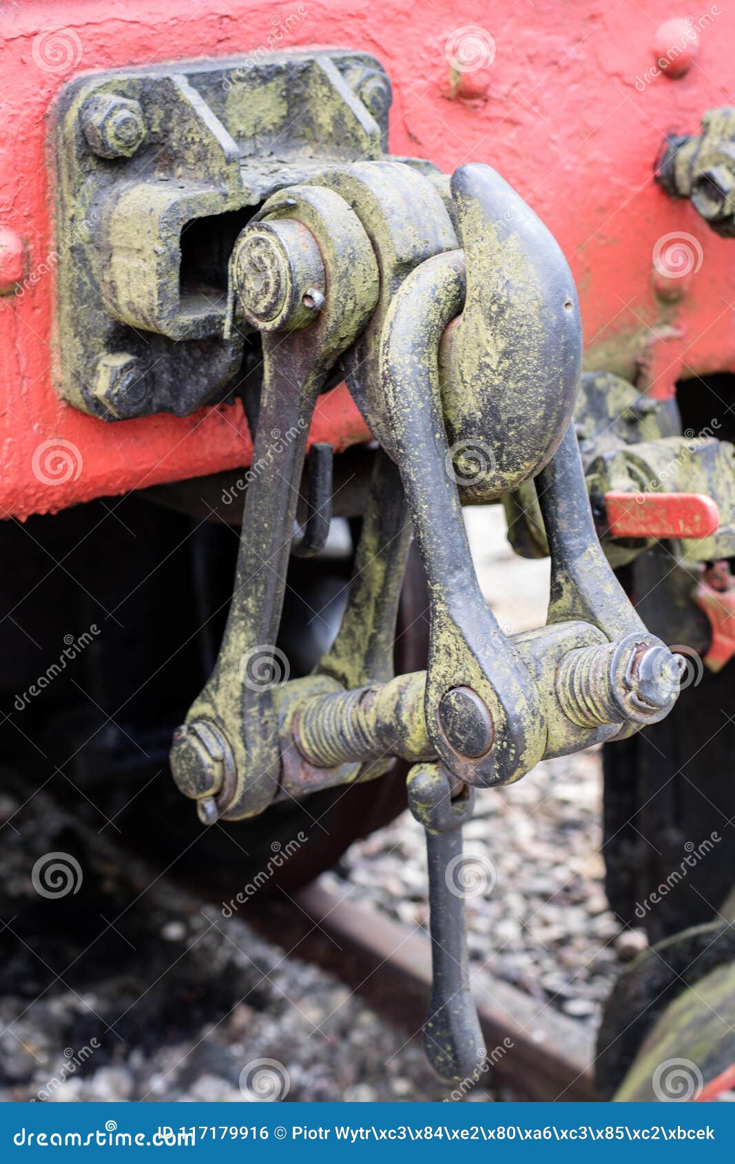 Old Hook Used In The Railways. Towing Hook For A Train Or Wagon ...