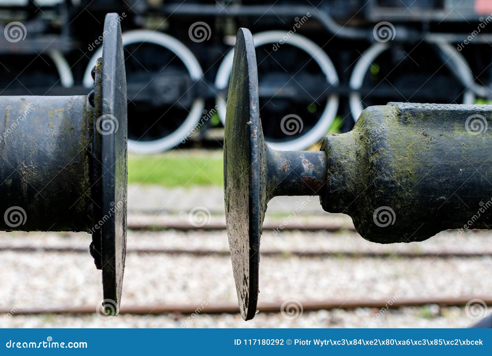 Old Hook Used in the Railways. Towing Hook for a Train or Wagon Stock ...