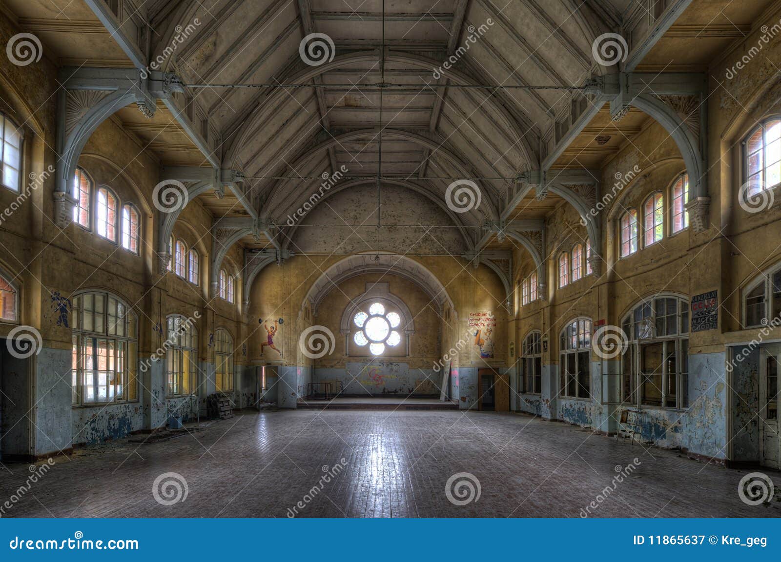 Old hospital in Beelitz stock image. Image of religion - 11865637