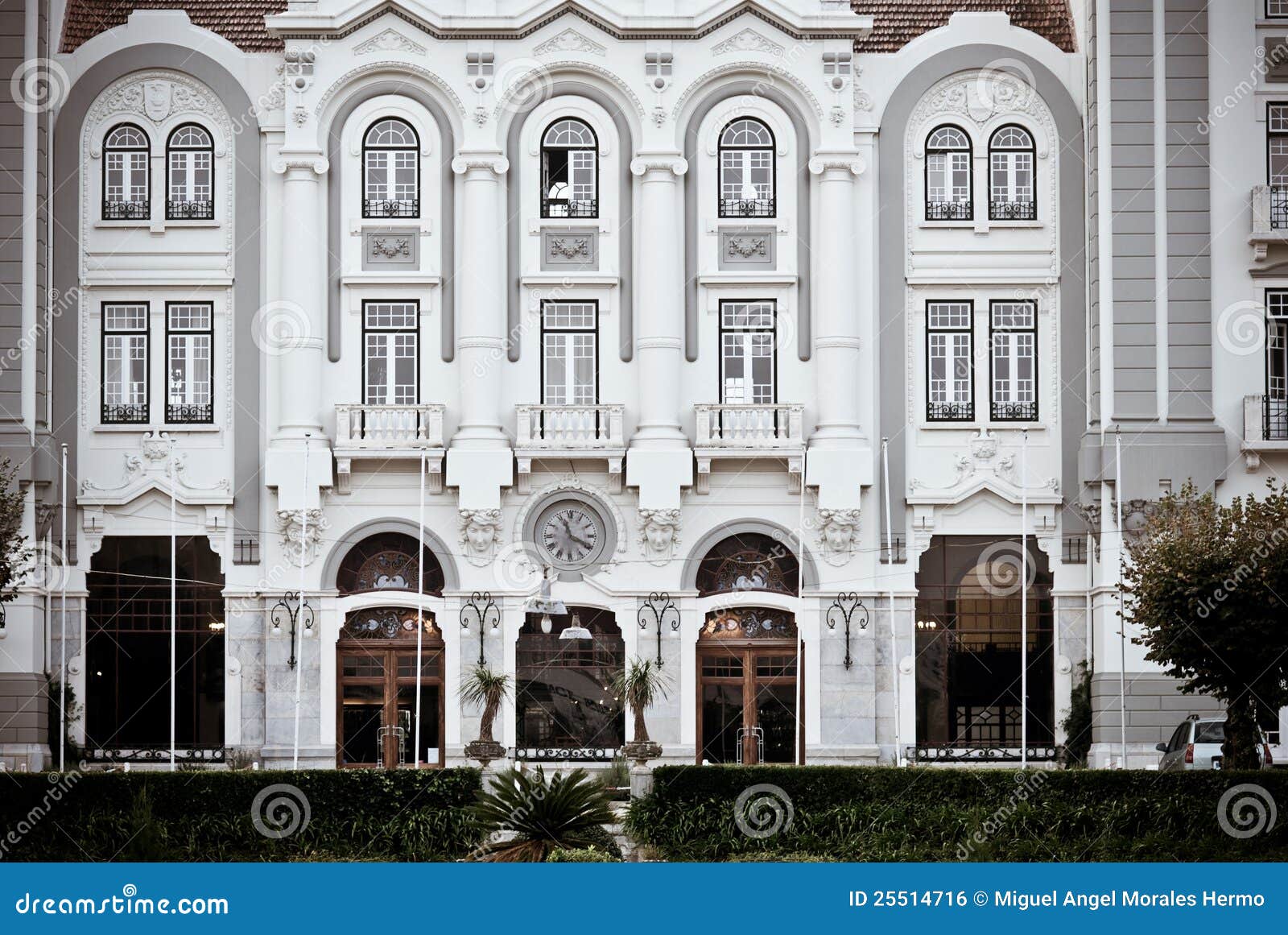 Old Hotel stock photo. Image of windows, modernism, portuguese - 25514716