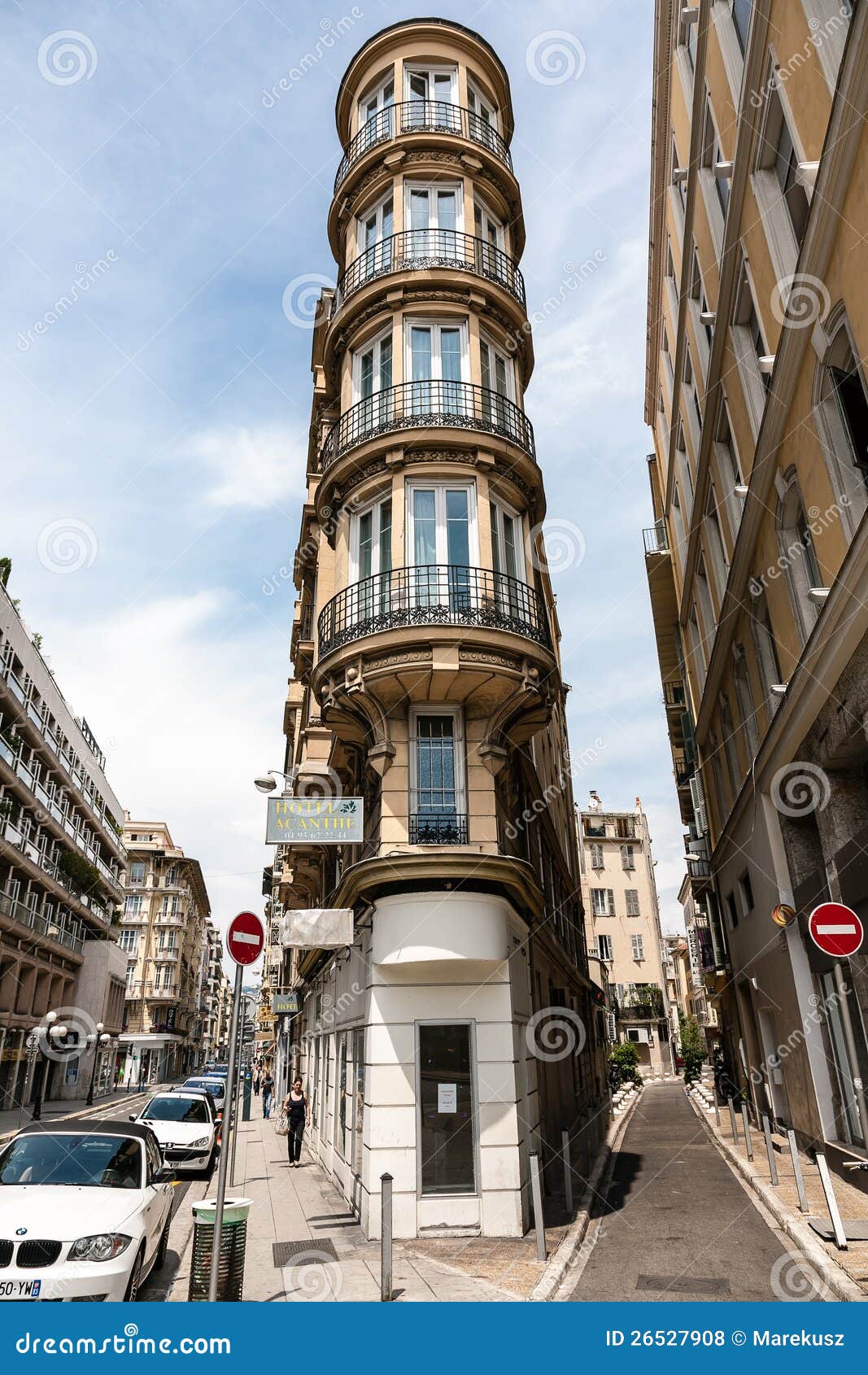 Old Hotel with Interesting Architecture Editorial Stock Photo - Image ...