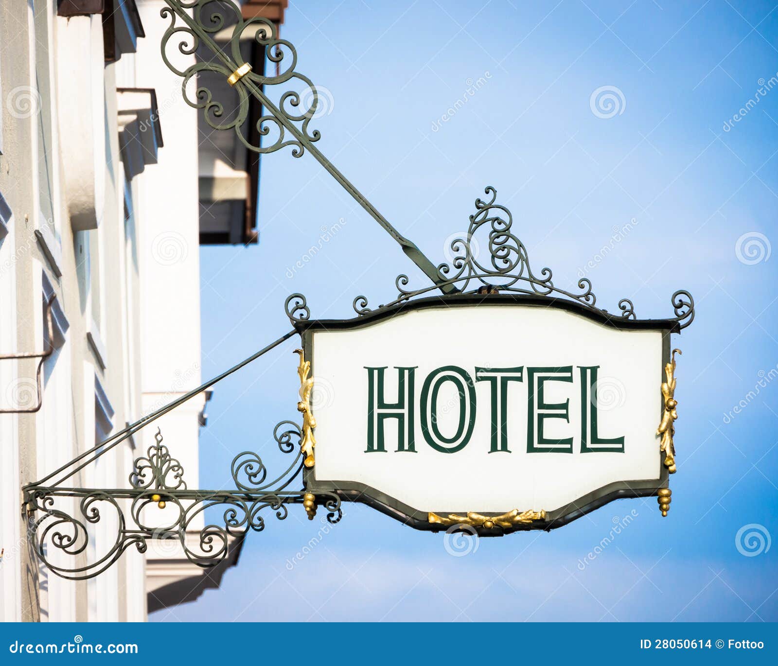 Old hotel sign stock photo. Image of antique, oldfashioned - 28050614