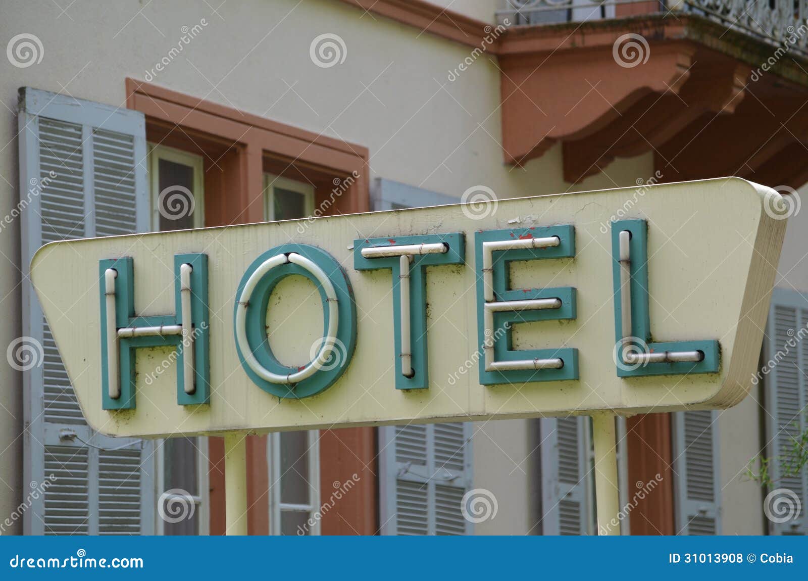 Old hotel sign stock photo. Image of plates, hotels, building - 31013908
