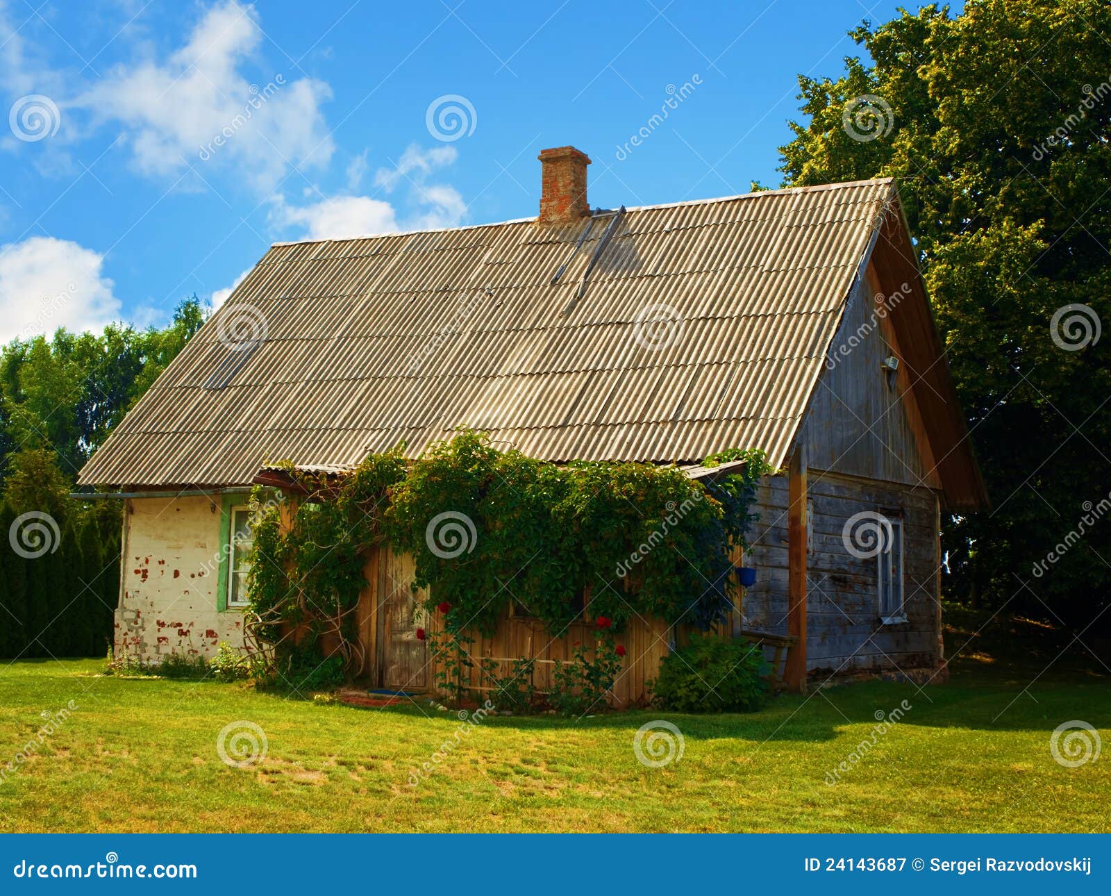Old house stock image. Image of nature, construction - 24143687