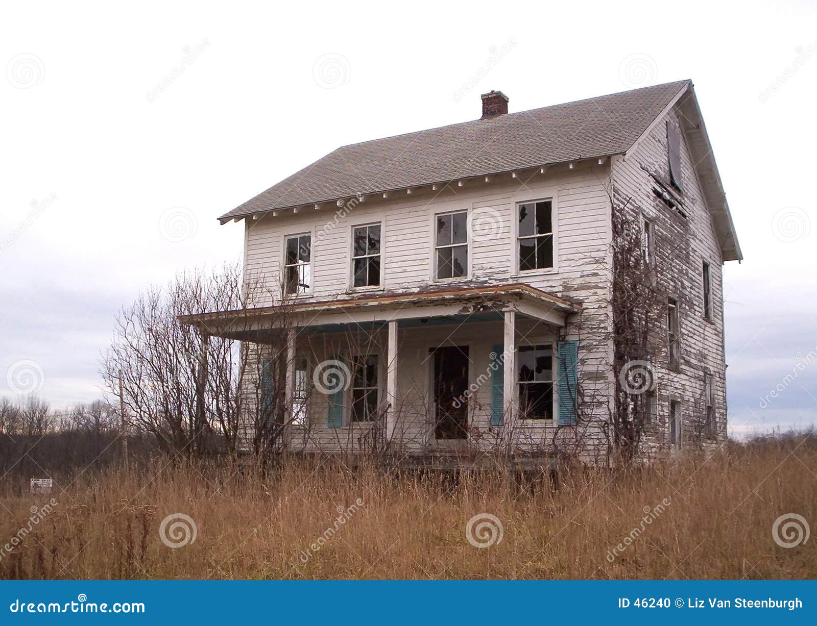 Abandoned Rundown House Rural Washington Stock Photo | CartoonDealer ...