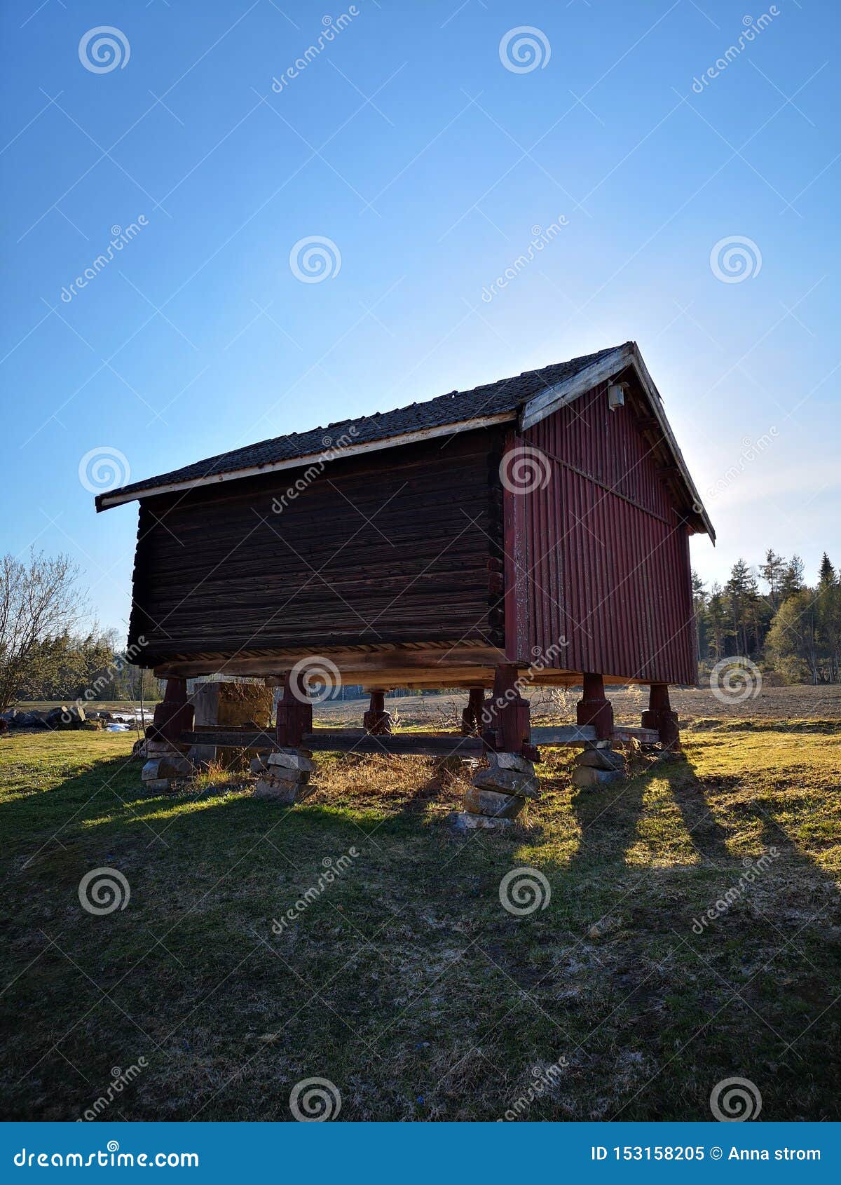 Old house alone sunset stock image. Image of sdrhdrb - 153158205
