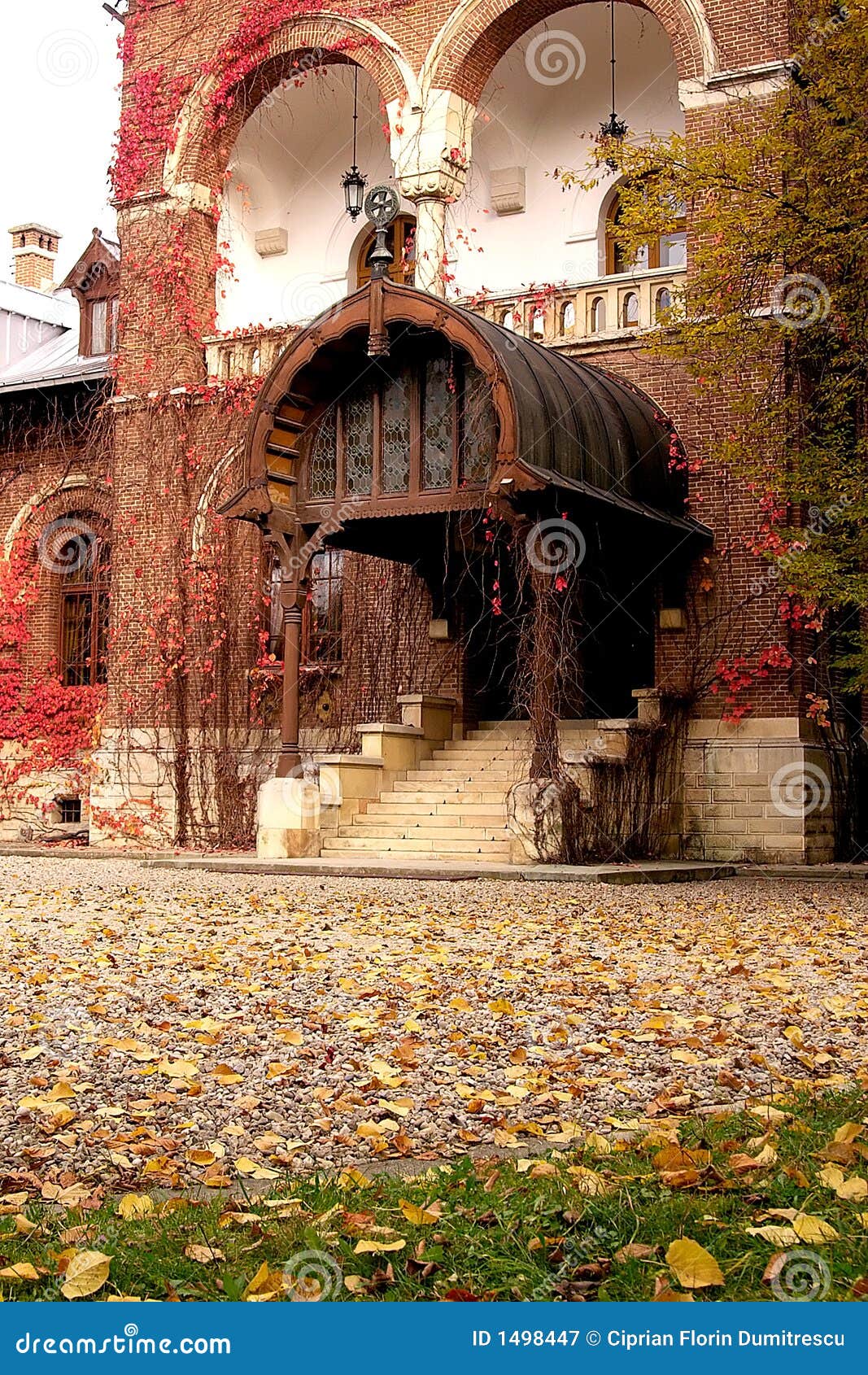Old house entrance stock image. Image of lonely, romania - 1498447