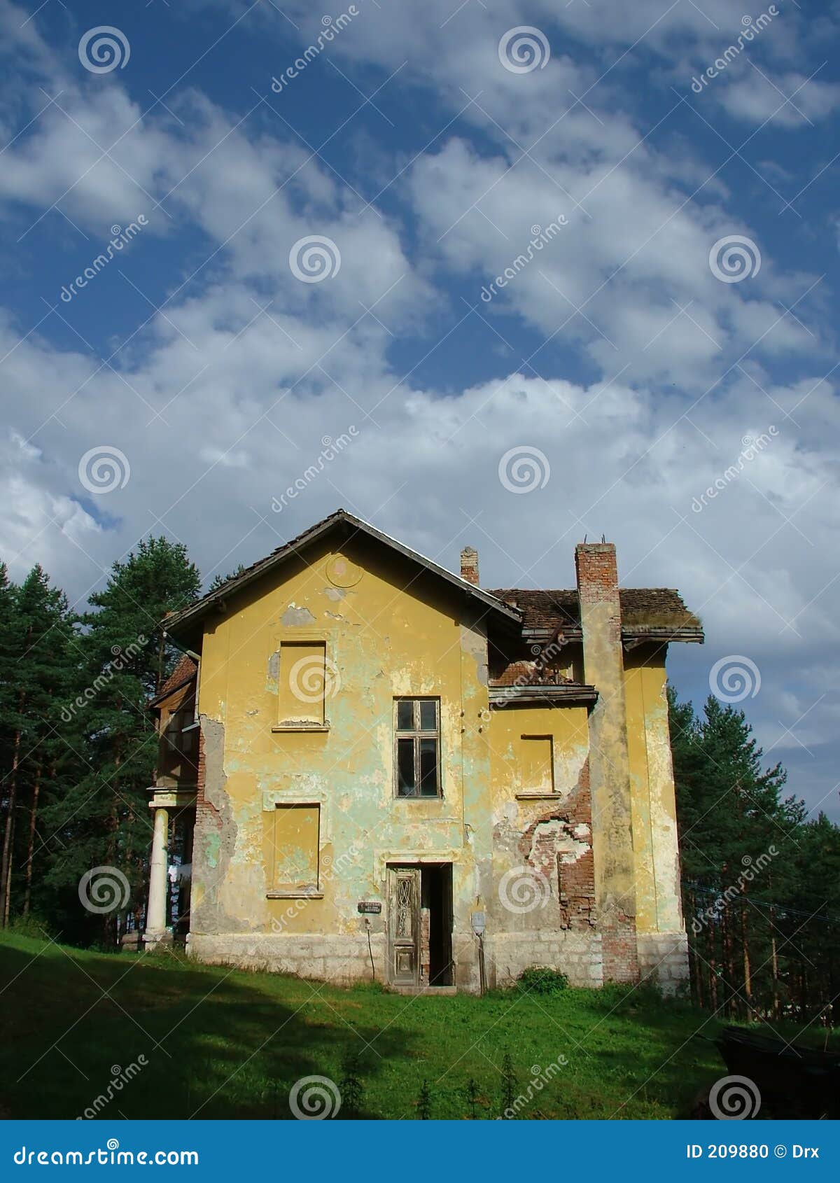 Old house, hunted house stock photo. Image of fortress - 209880