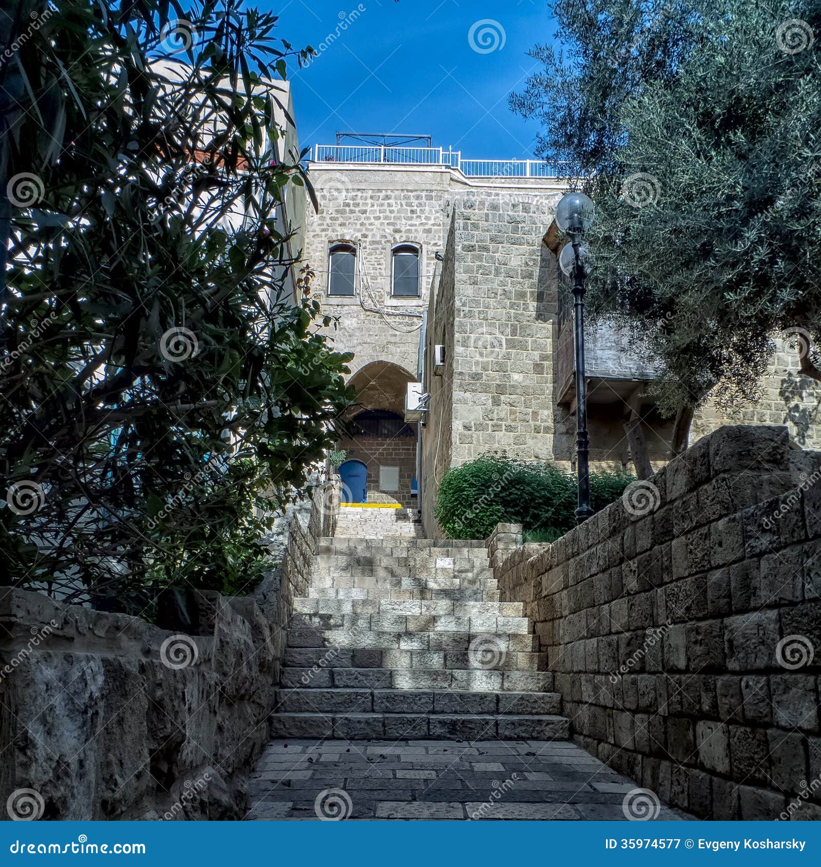 Old house, Jaffa, Israel stock image. Image of ancient - 35974577