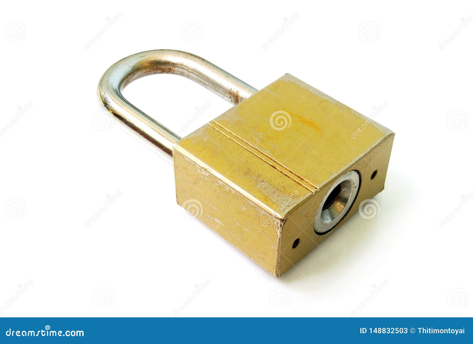 House Lock Key.with Clipping Path. Stock Image - Image of background ...