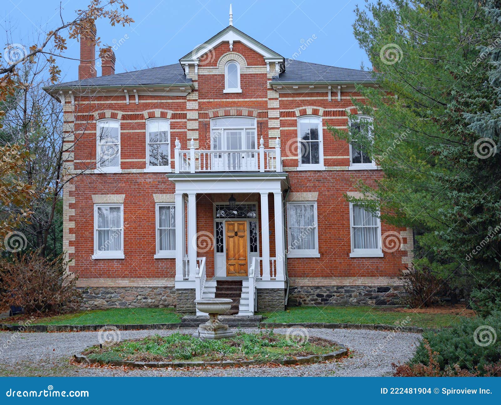 Old House with Multicolored Patterned Brick Stock Photo - Image of ...