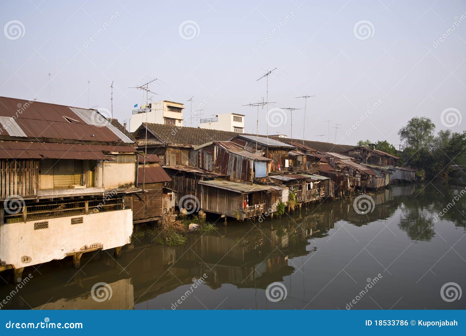 Old house near the river stock photo. Image of scene - 18533786