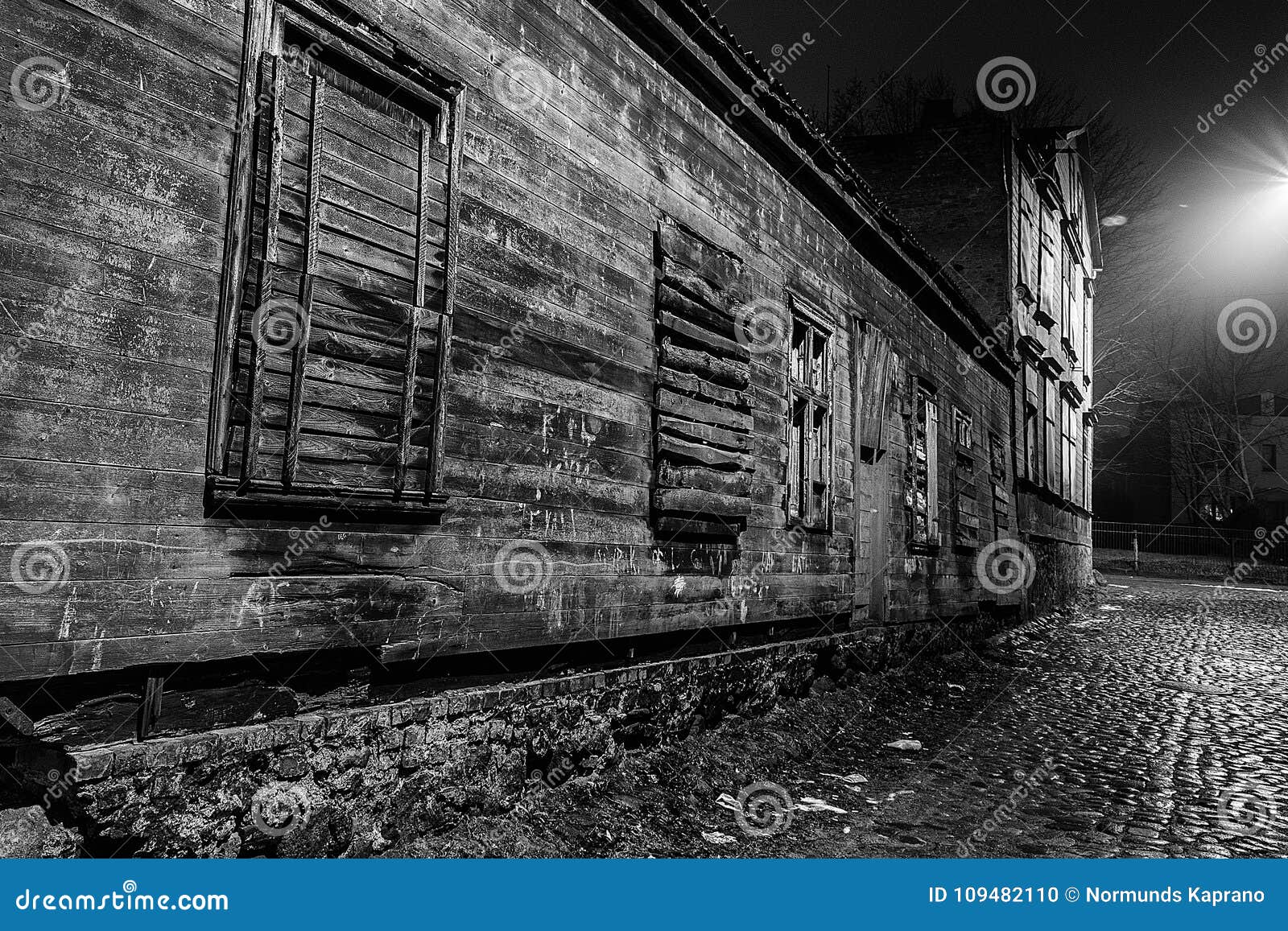 An old house by night stock photo. Image of aristocratic - 109482110