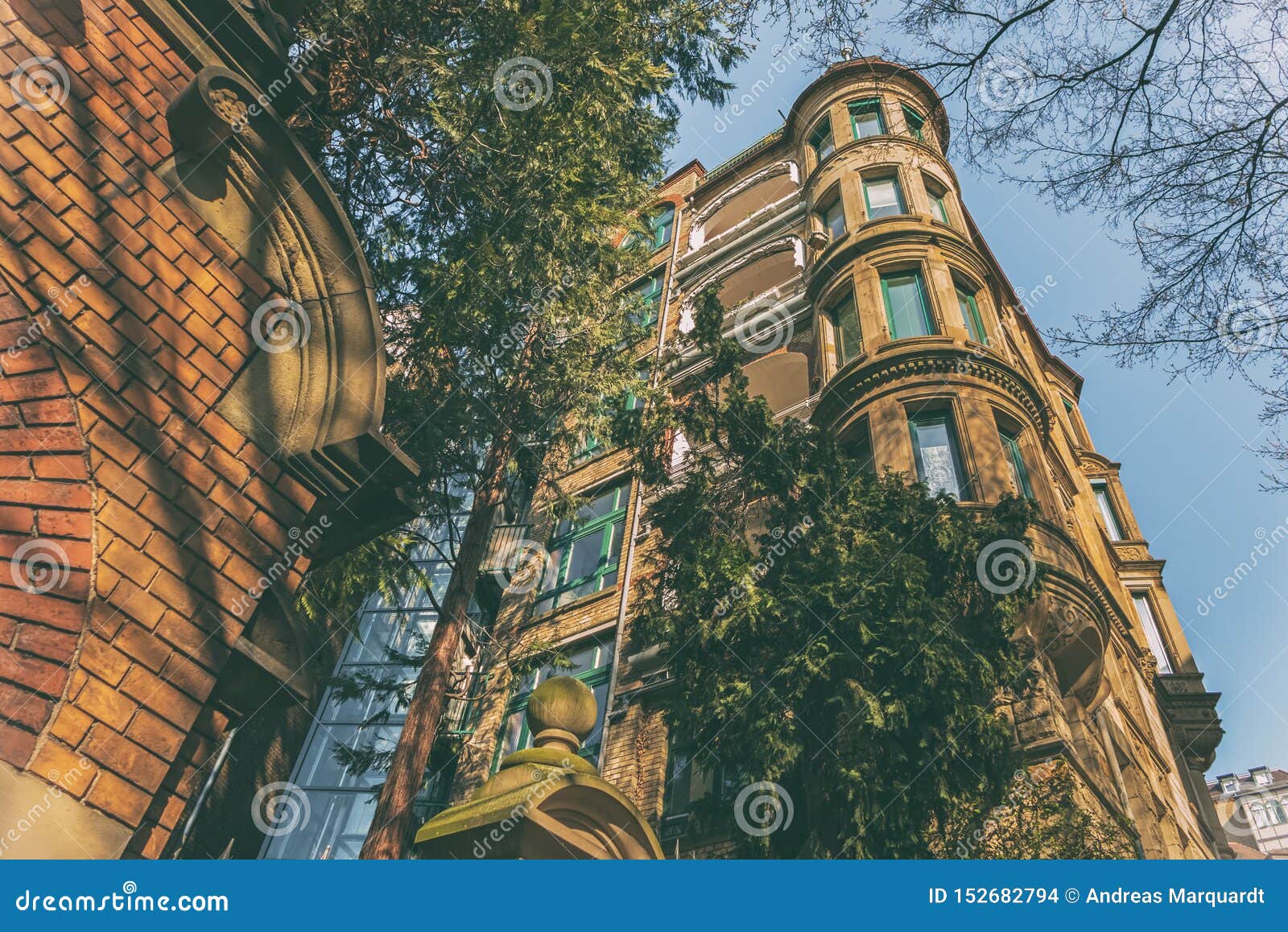An old house in Stuttgart stock photo. Image of stuttgart - 152682794