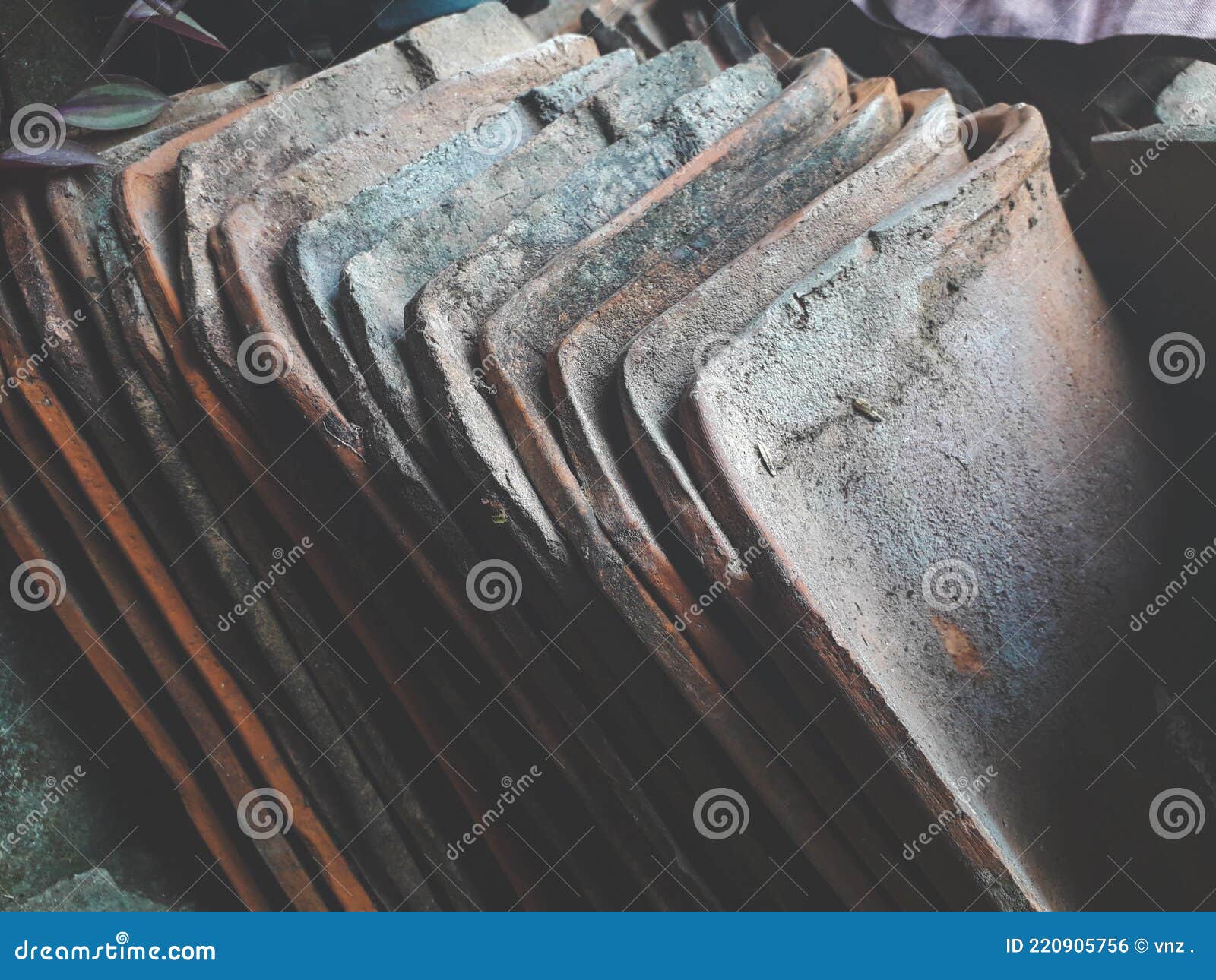 Old House Tile that is No Longer Used Stock Photo - Image of tire ...