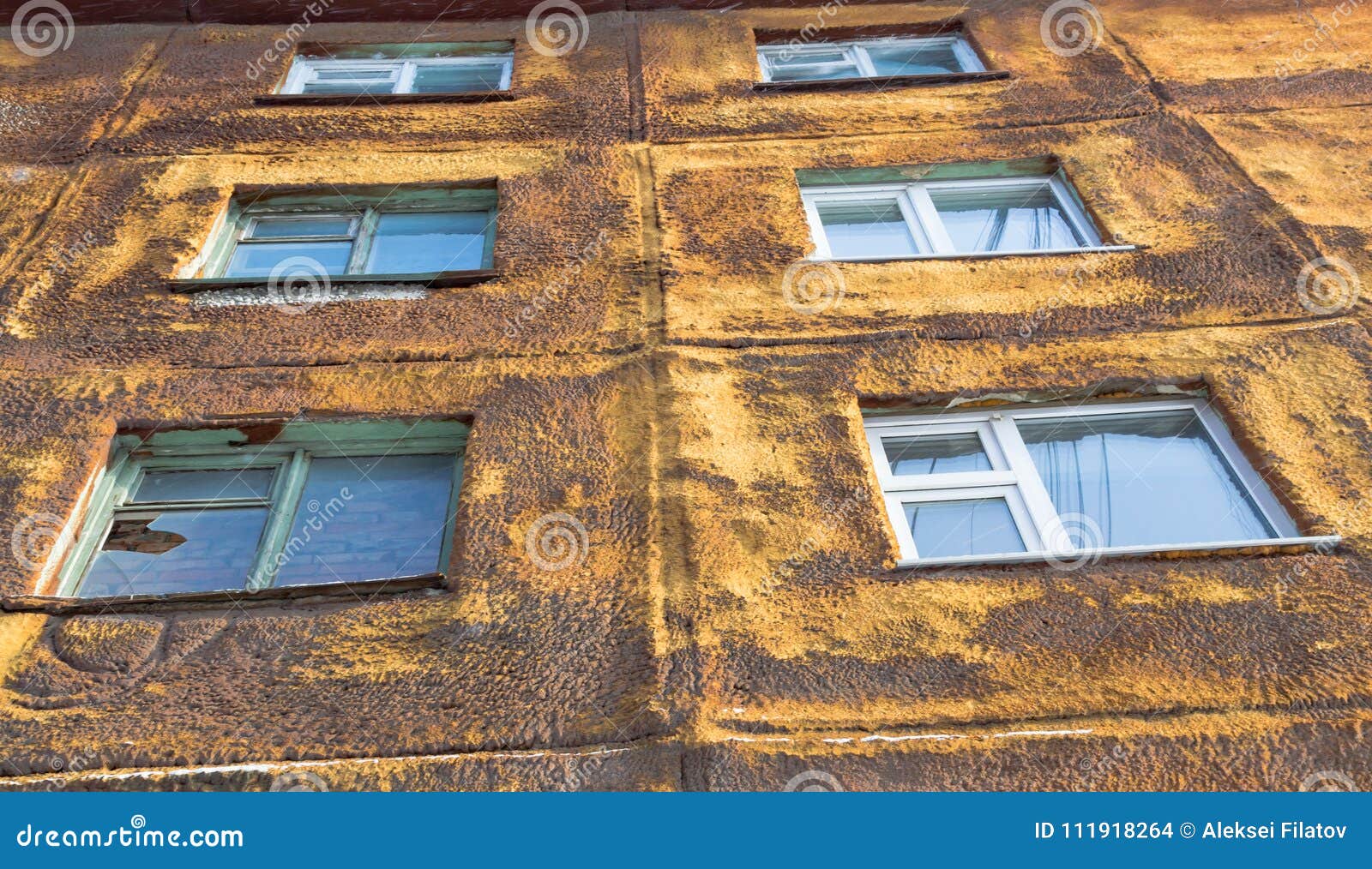 Old house Windows stock photo. Image of retro, frame - 111918264