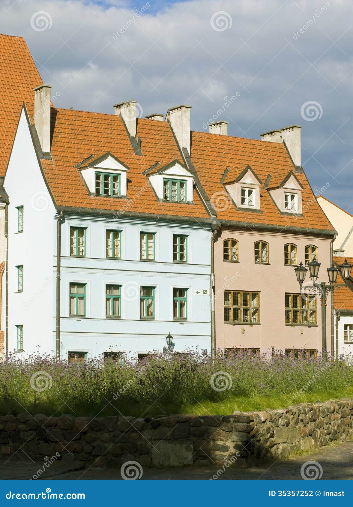 Old houses in Riga stock photo. Image of latvia, europe - 35357252