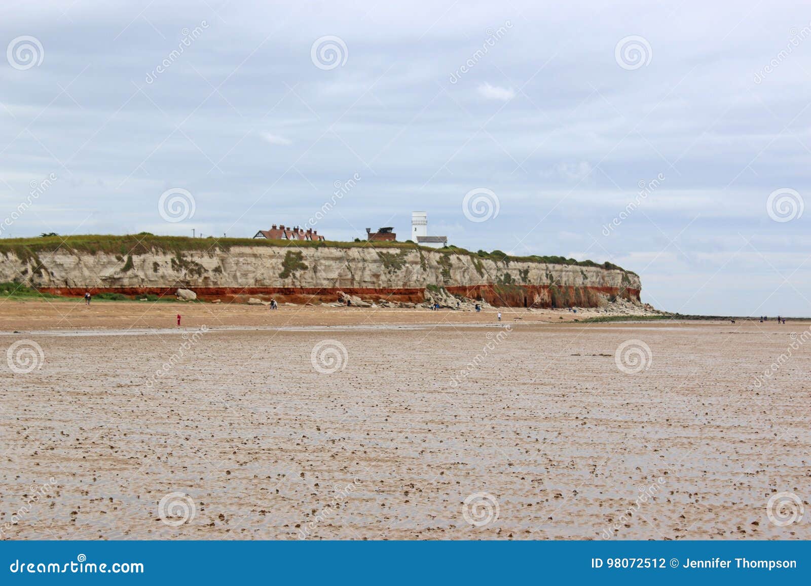Old Hunstanton Beach, Norfolk Stock Photo - Image of sand, carstone ...