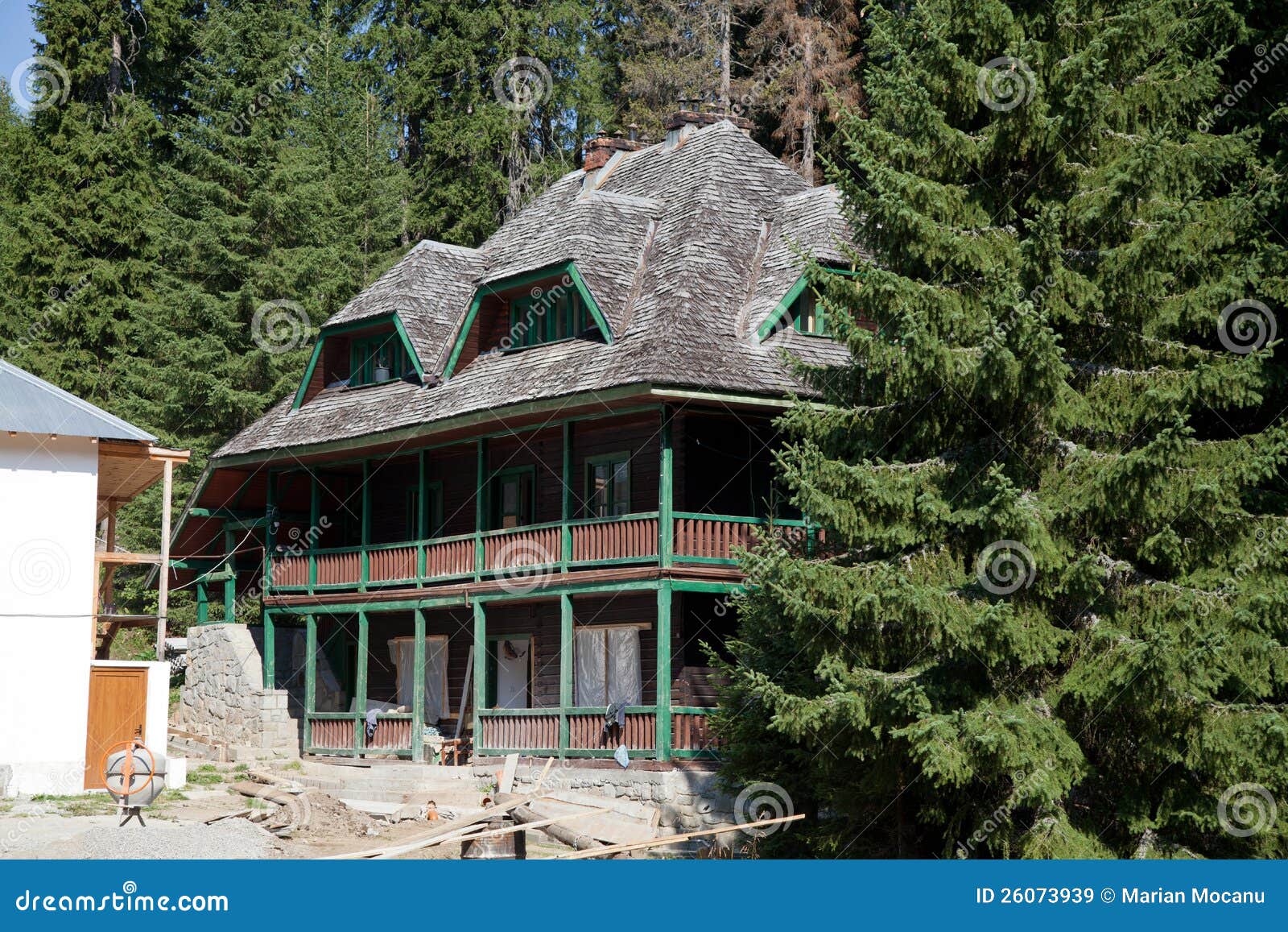 Old hut stock image. Image of clear, trip, beauty, travel - 26073939