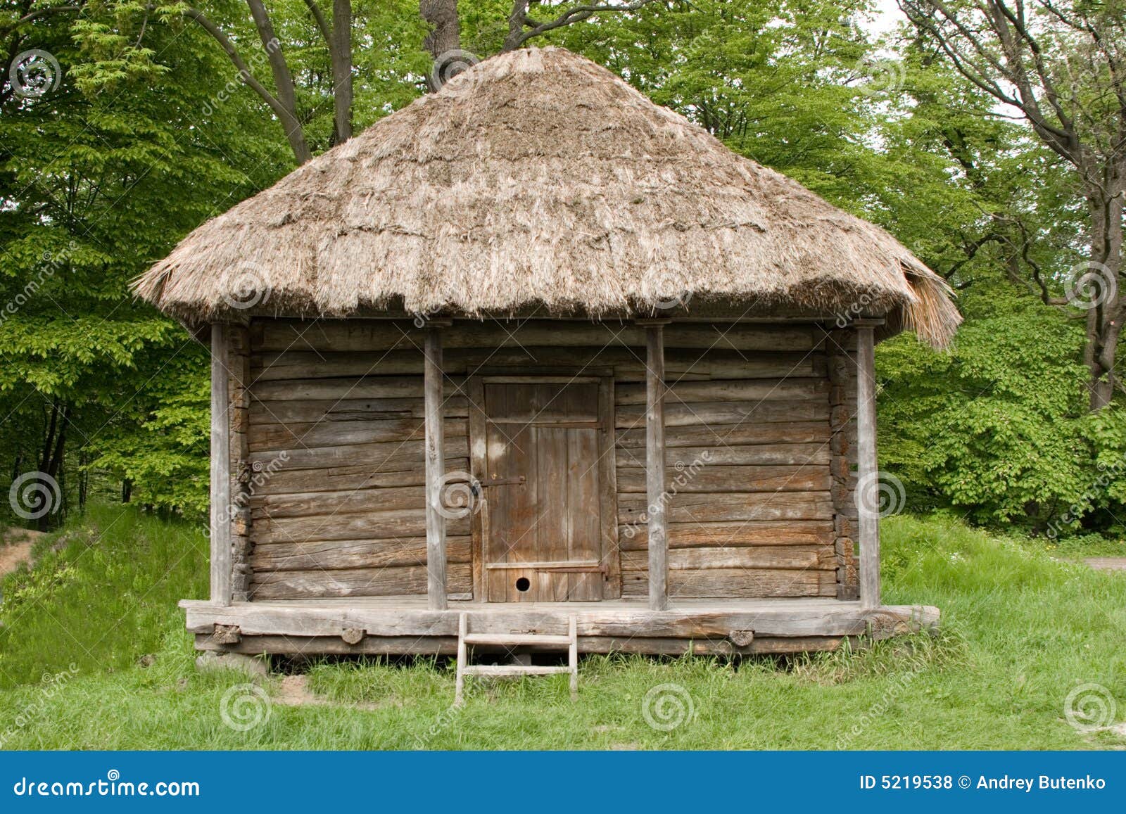 Old Hut. Royalty Free Stock Photos - Image: 5219538