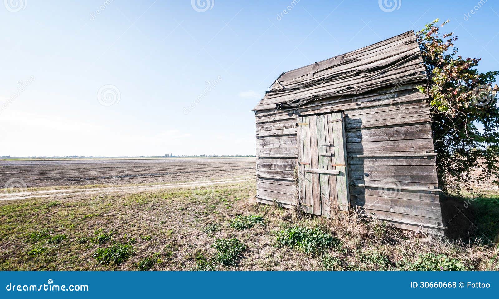 Old hut stock photo. Image of small, facade, horizontal - 30660668