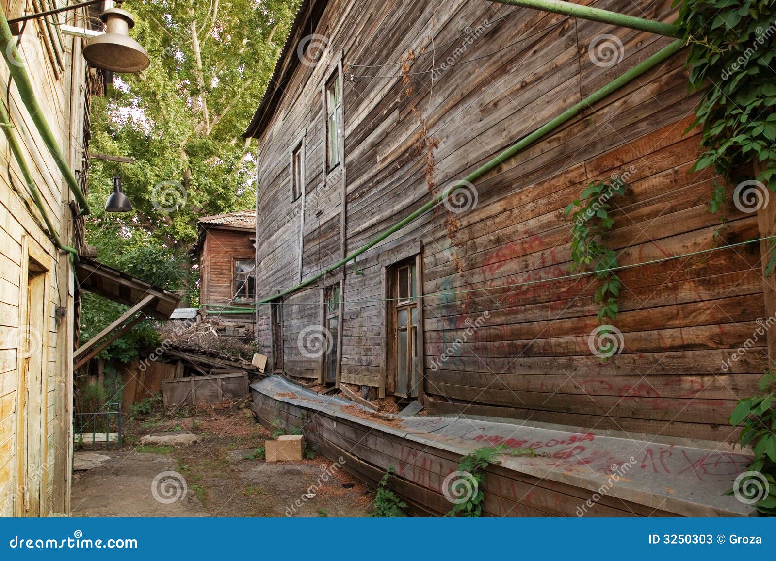 Old huts stock image. Image of retro, scene, history, exterior - 3250303