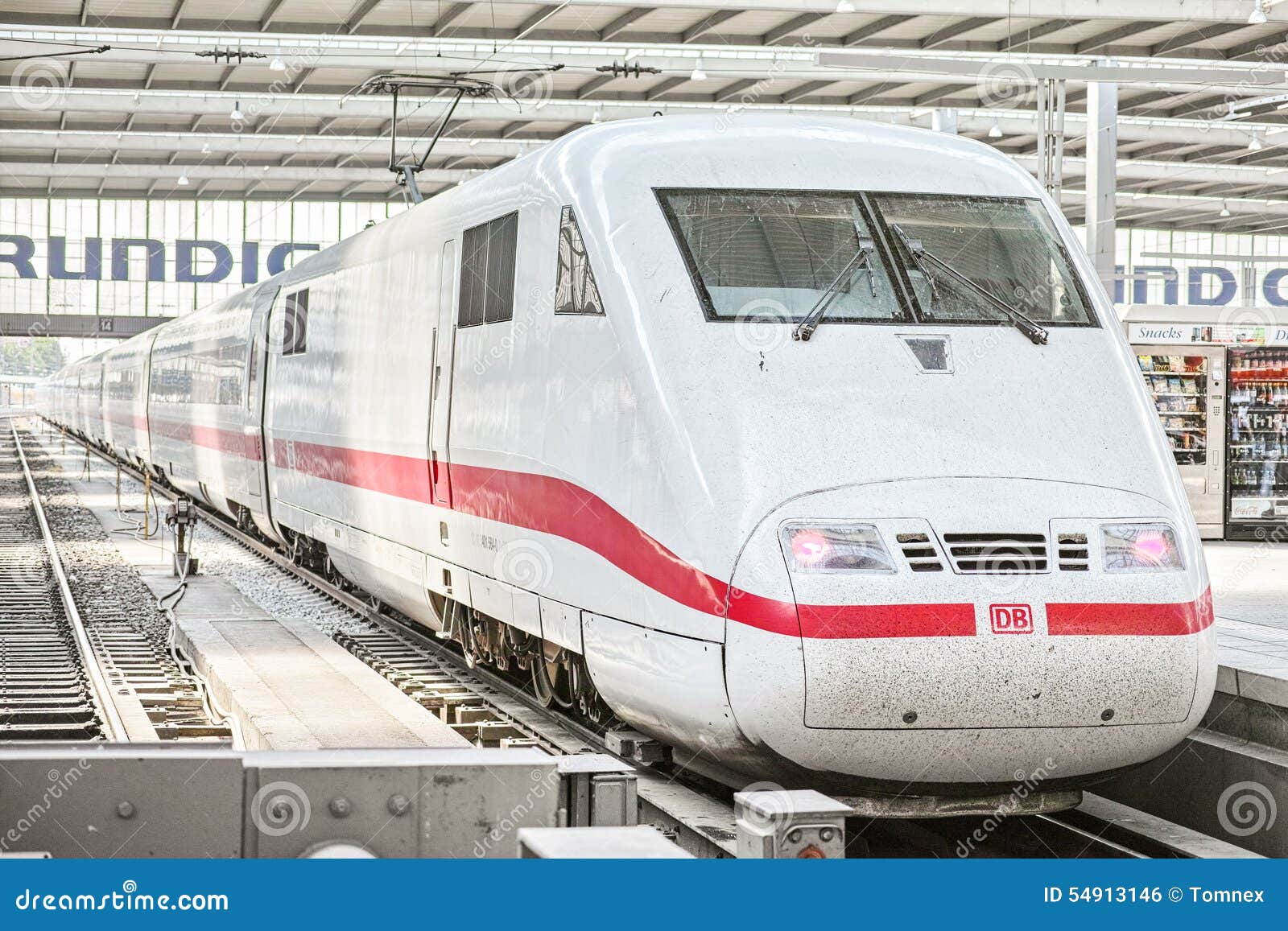 Old ICE train stock photo. Image of germany, munich, space - 54913146