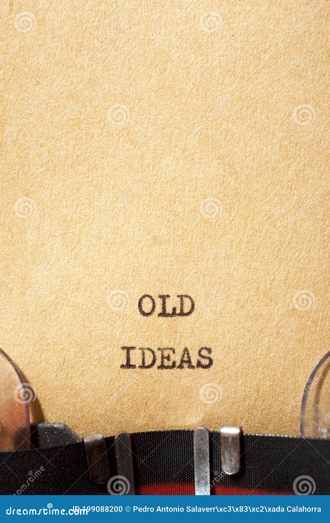 Old ideas phrase stock photo. Image of concept, sentence - 199088200