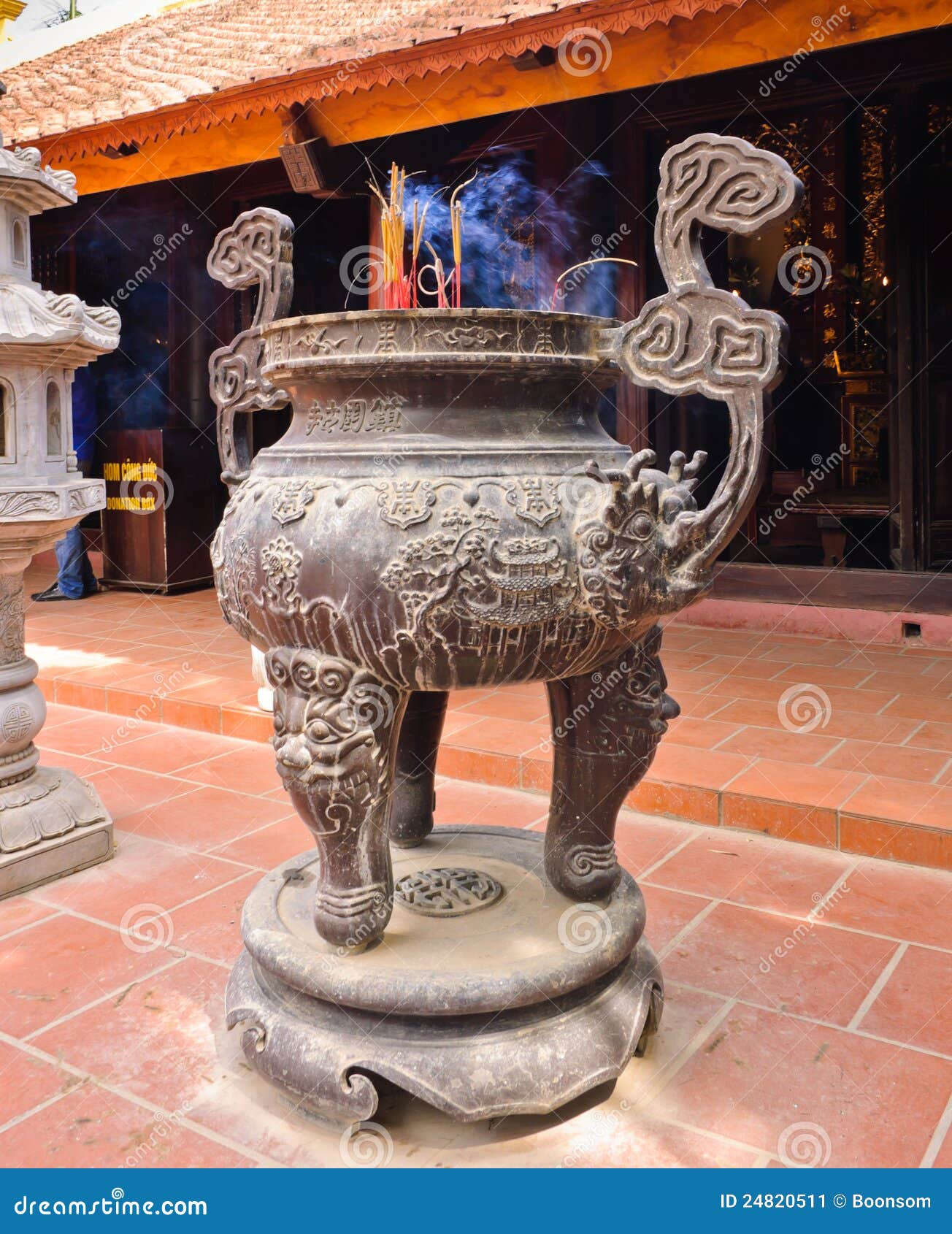 Old incense burner stock image. Image of culture, tradition - 24820511