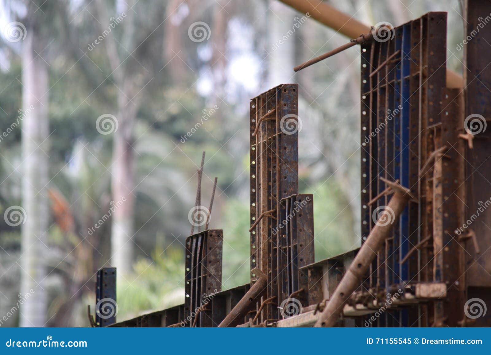 Incomplete Construction Site Building Architecture Structure Royalty ...