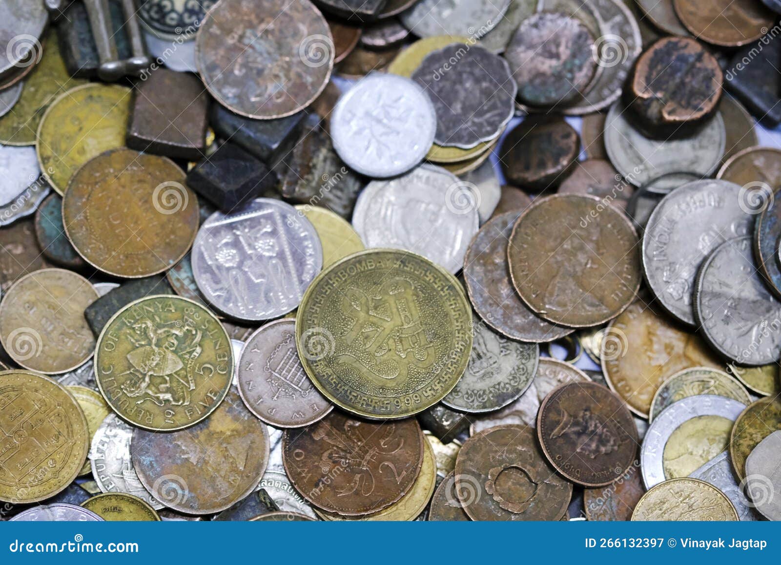 Old Coins Background, Ancient Coins Currency Stock Image - Image of ...