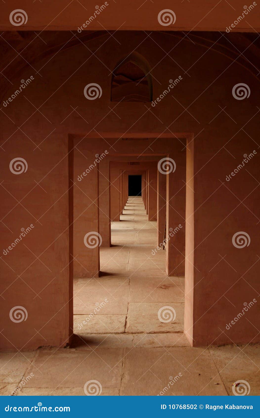 Old Indian Temple with it S Labyrinth of Door Stock Photo - Image of ...