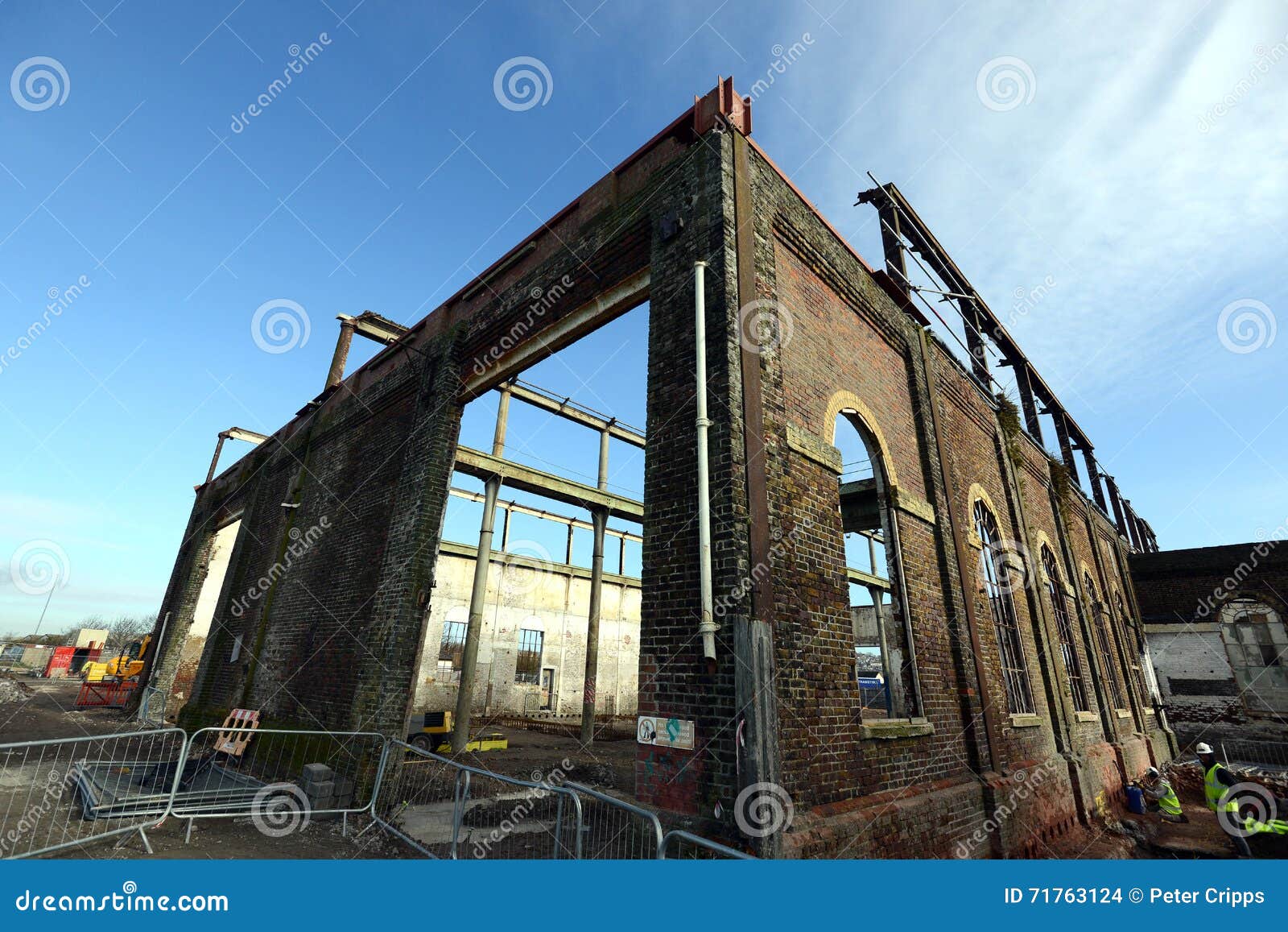 Old industrial building editorial stock image. Image of factory - 71763124