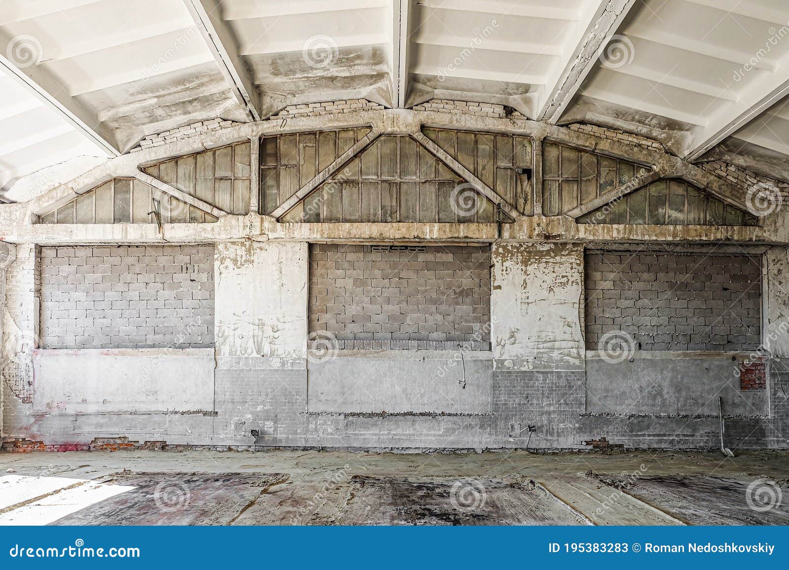 Damaged Reinforced Concrete Blocks Royalty-Free Stock Photography ...