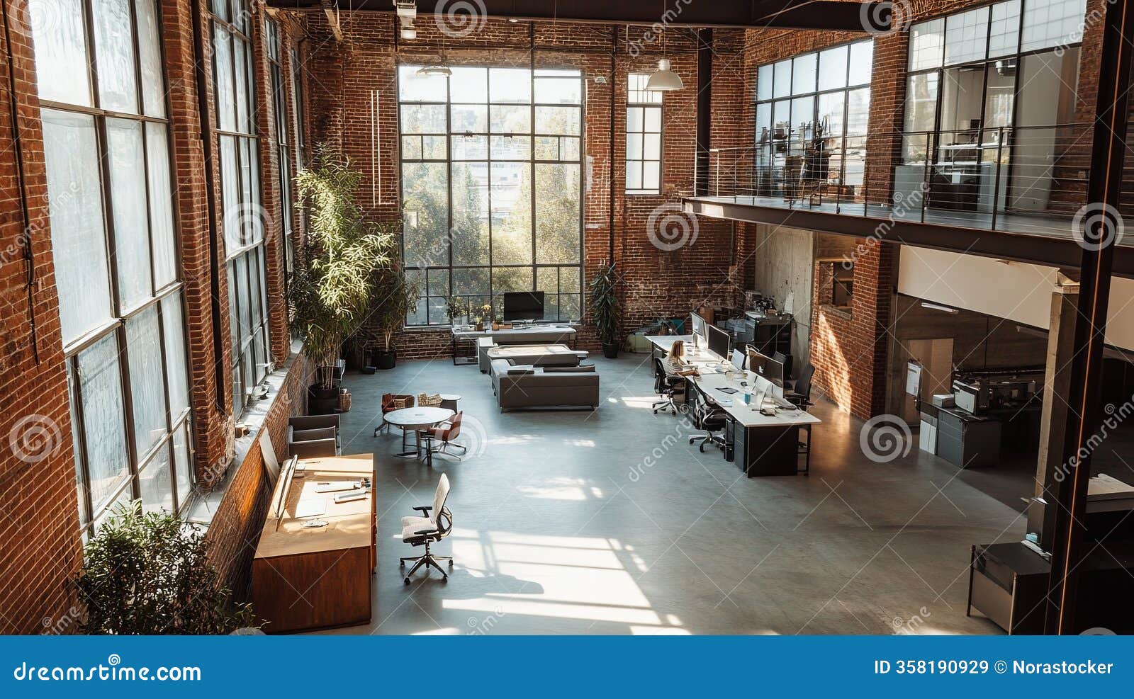 An Old Industrial Warehouse Being Converted into Modern Office Space ...