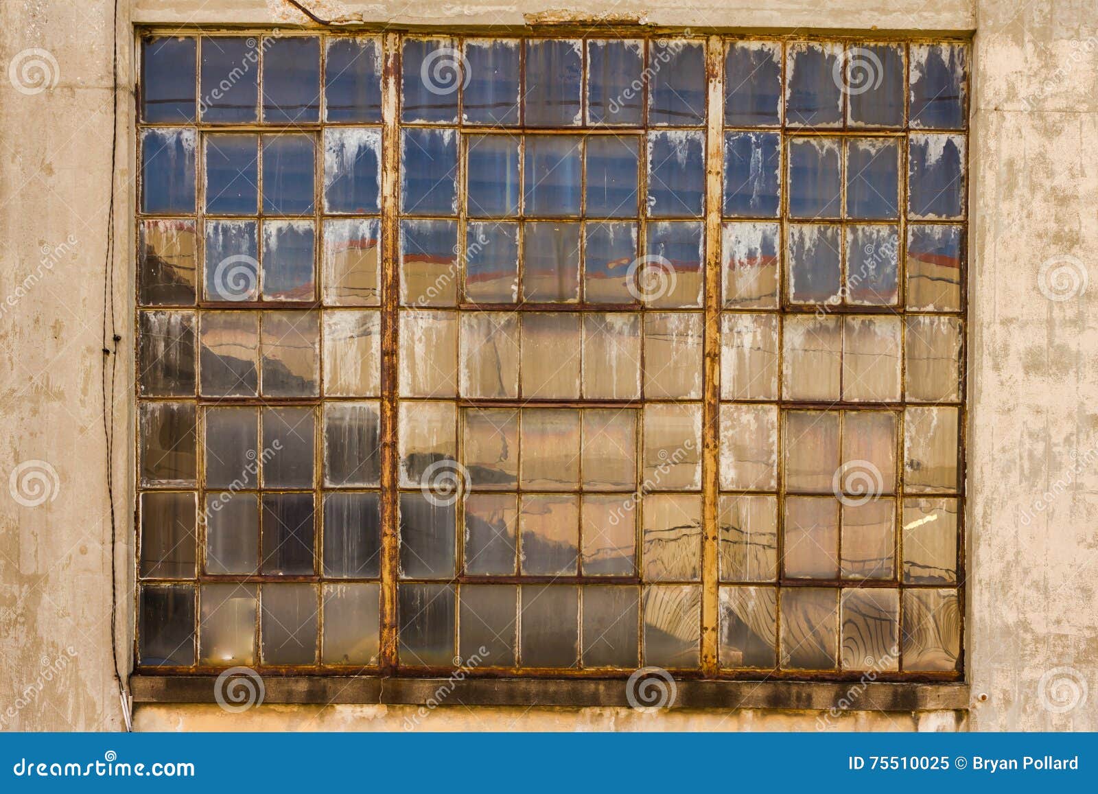 Old Industrial Window stock image. Image of backgrounds - 75510025