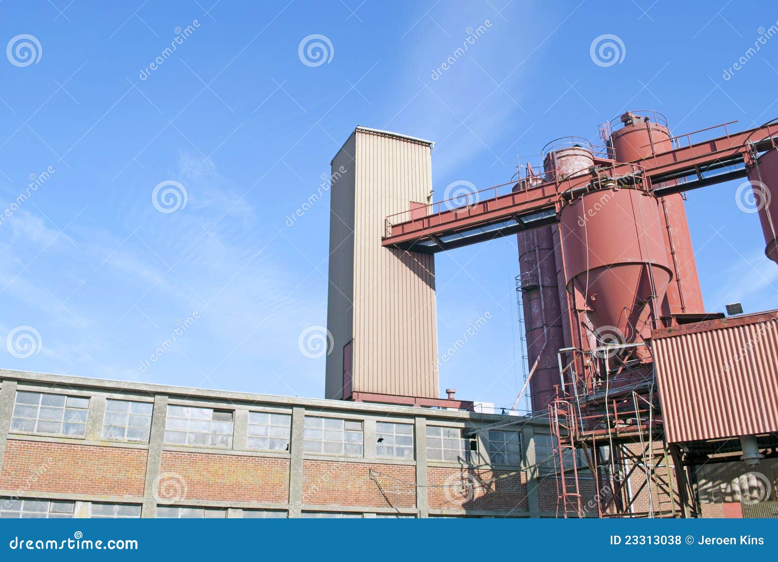 Old industry building stock photo. Image of employment - 23313038