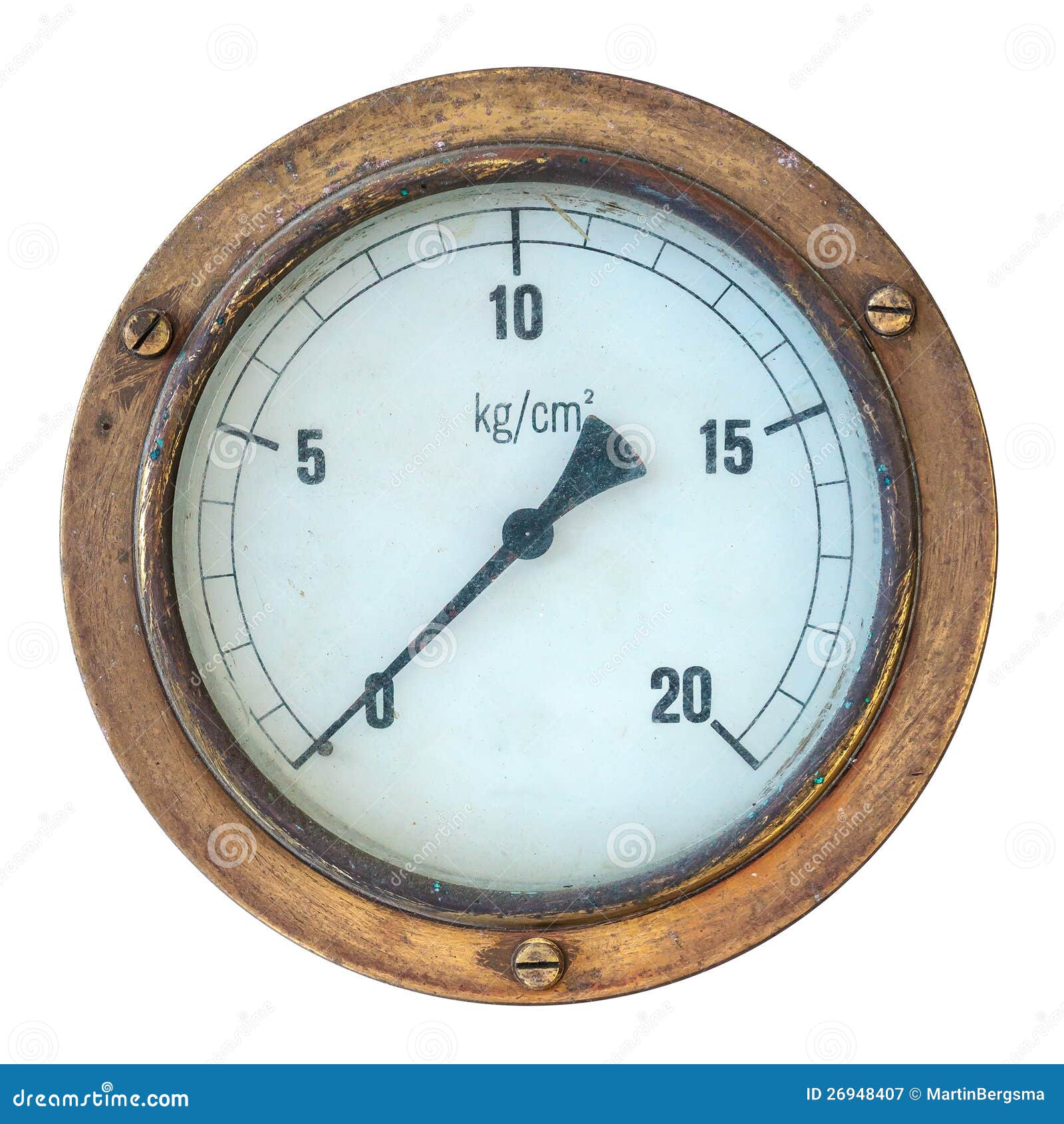 Old Industry Display Mano Meter Royalty-Free Stock Photography ...