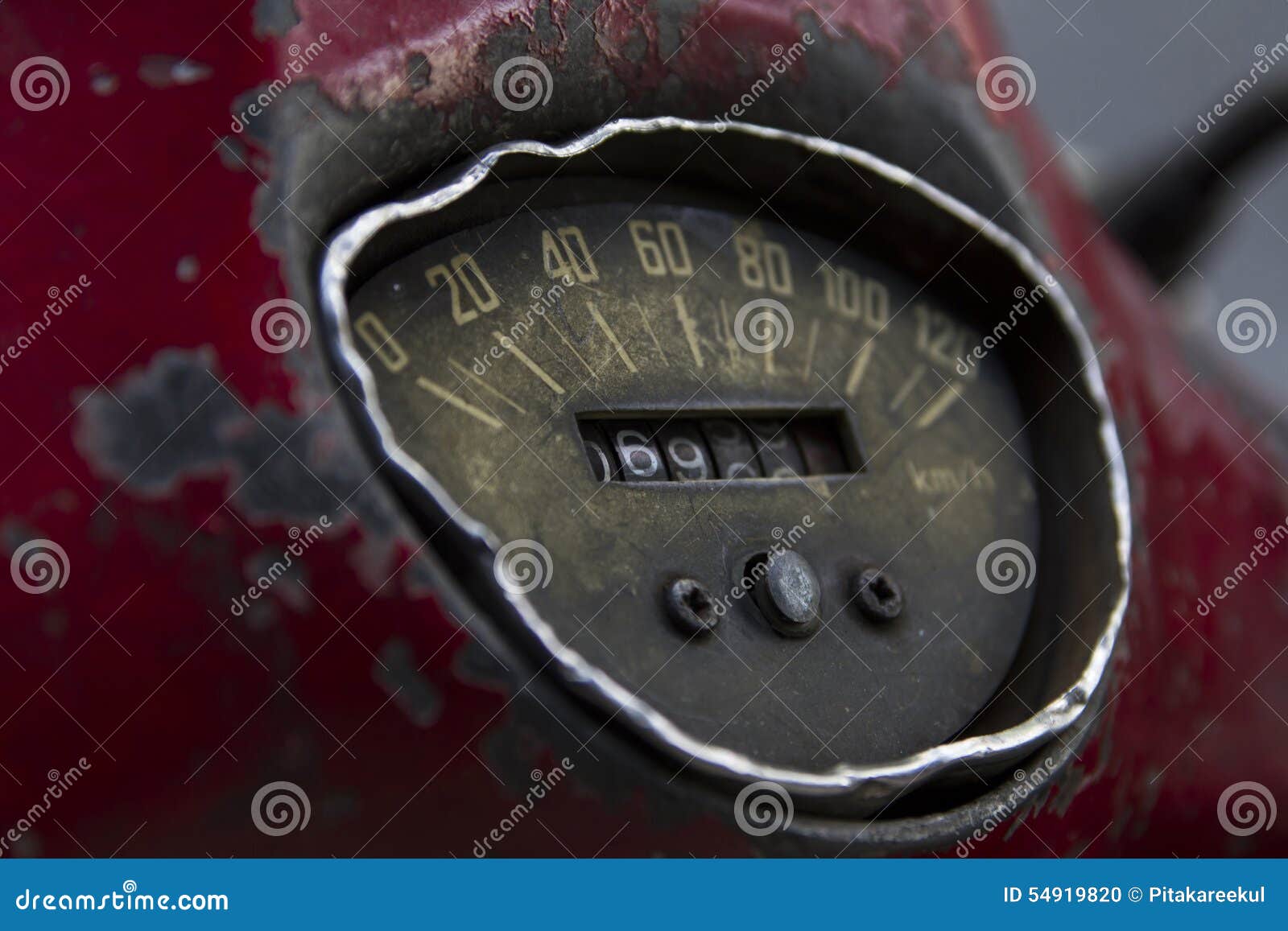 Old instrument cluster stock photo. Image of clock, motion - 54919820