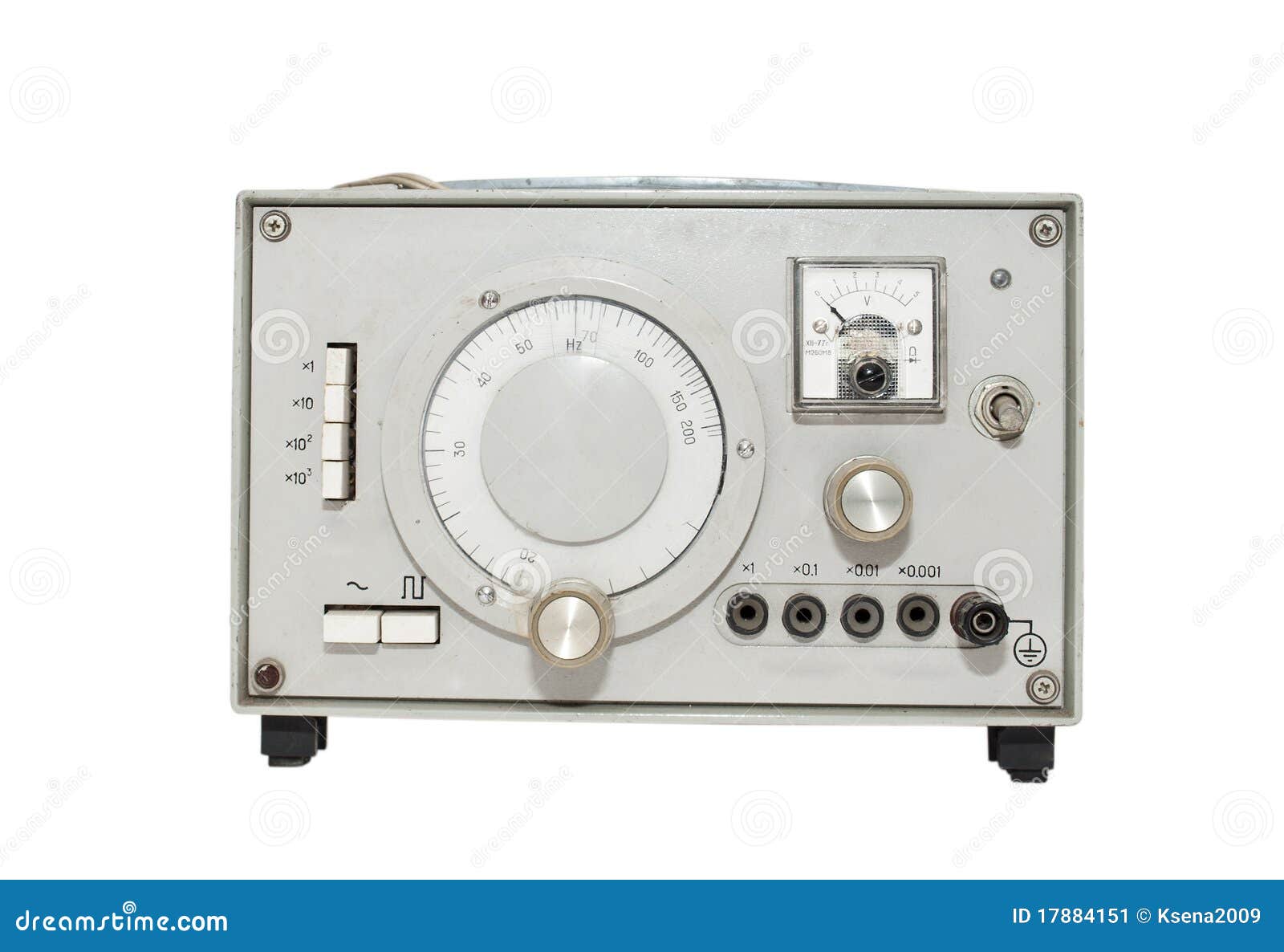Old Instrument for Measuring the Electric Current Stock Image - Image ...