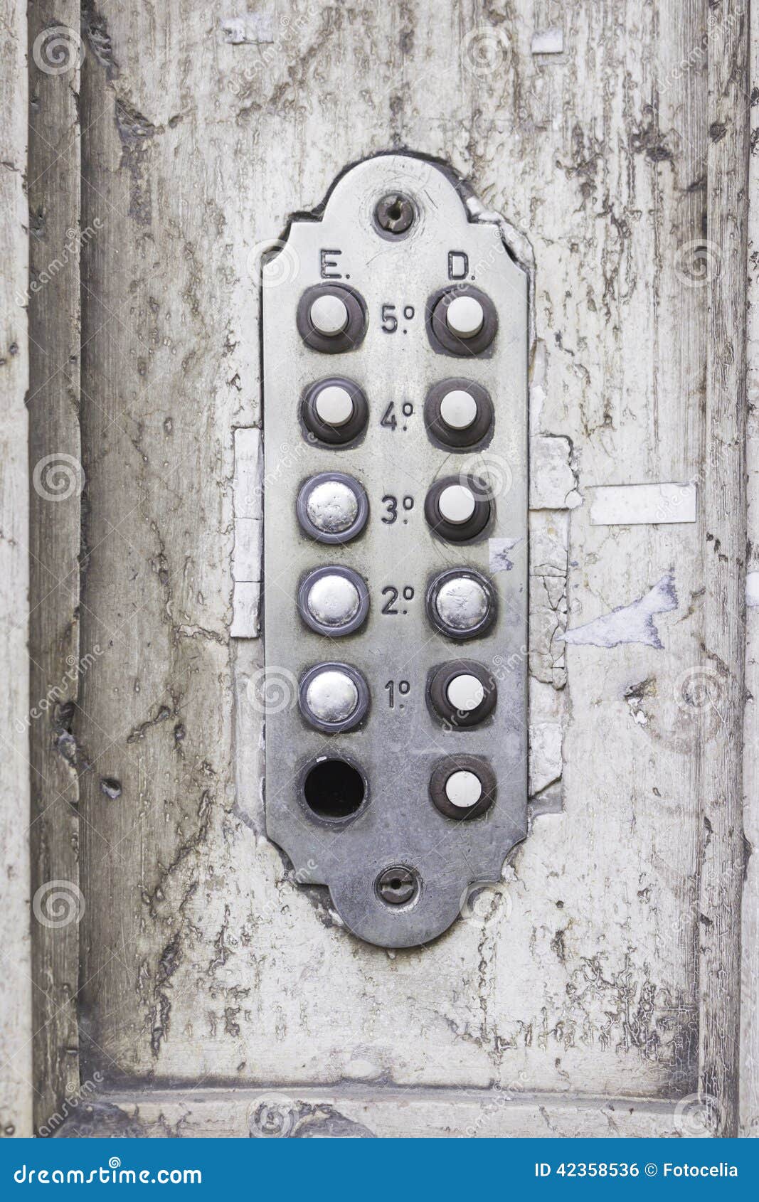 Antique Intercom Used In The Kitchens Of A Historic Residence Royalty ...