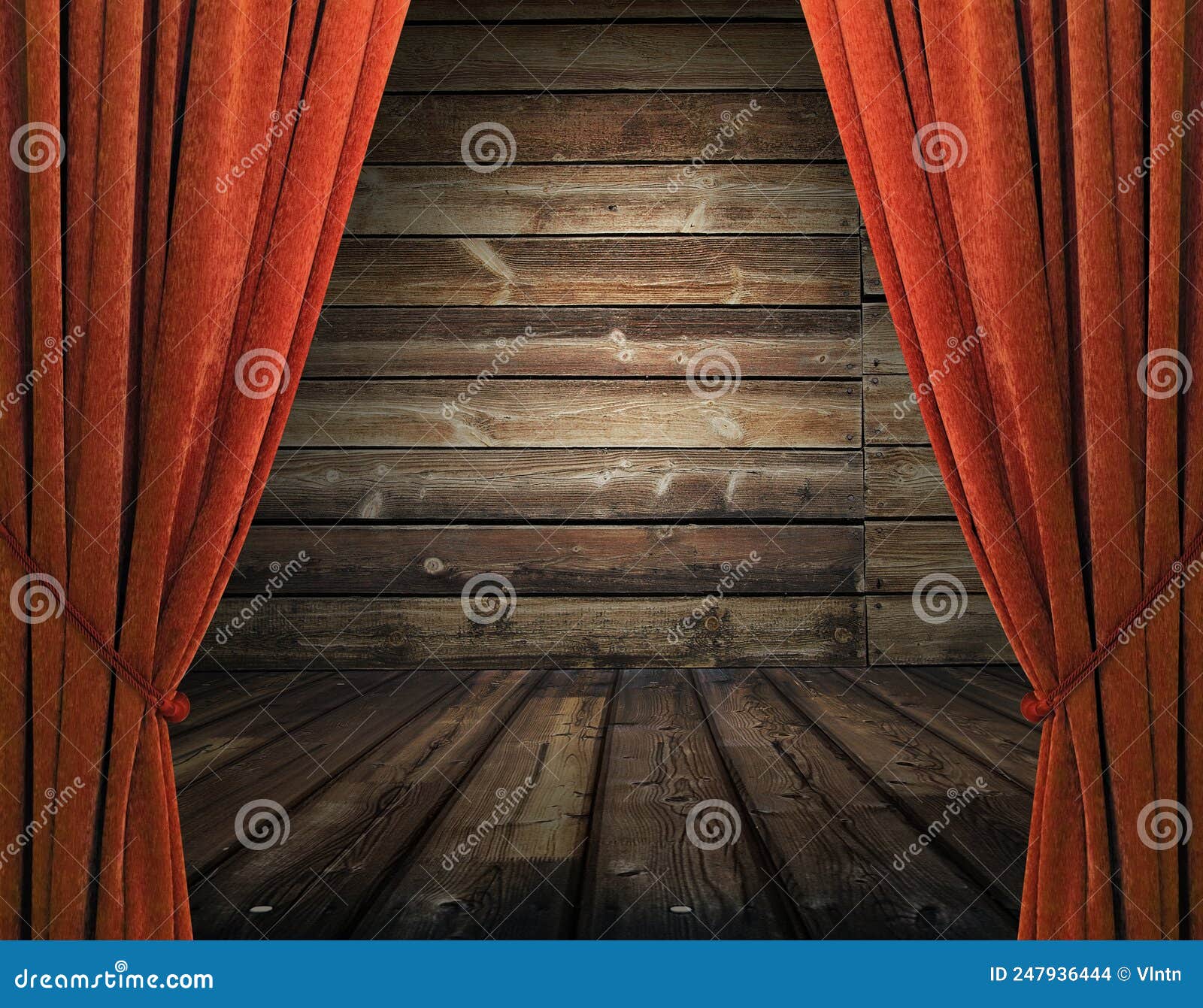 Old interior with curtains stock photo. Image of home - 247936444