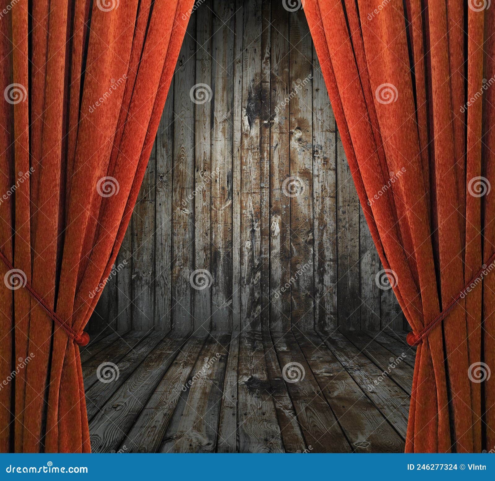 Old interior with curtains stock photo. Image of hardwood - 246277324