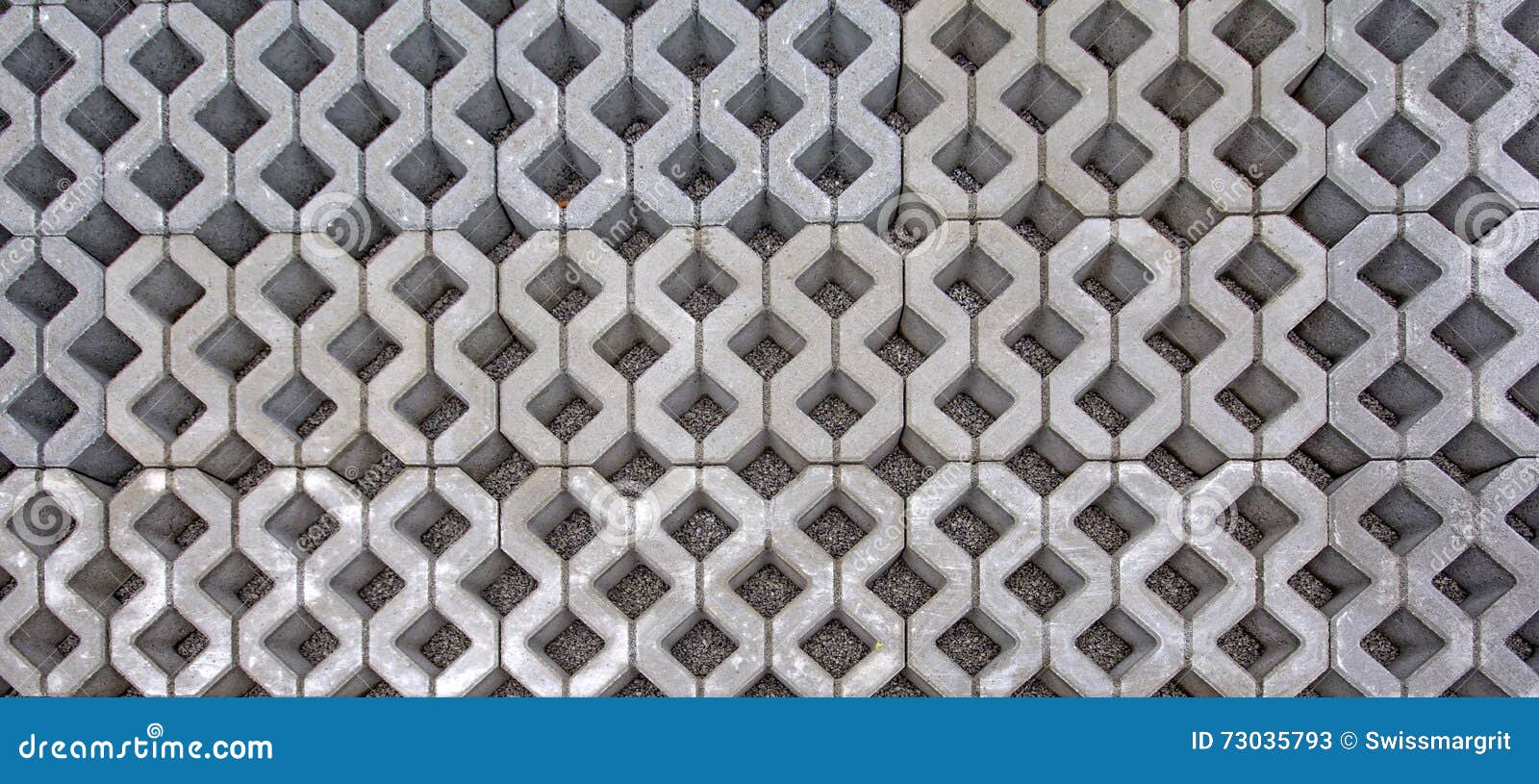 Old Interlock Stone Pattern Stock Image - Image of industrial, detail ...