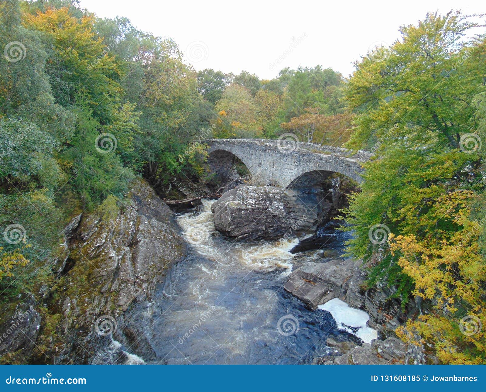 Invermoriston Bridge Scotland UK Scottish Tourist Destination Crosses ...