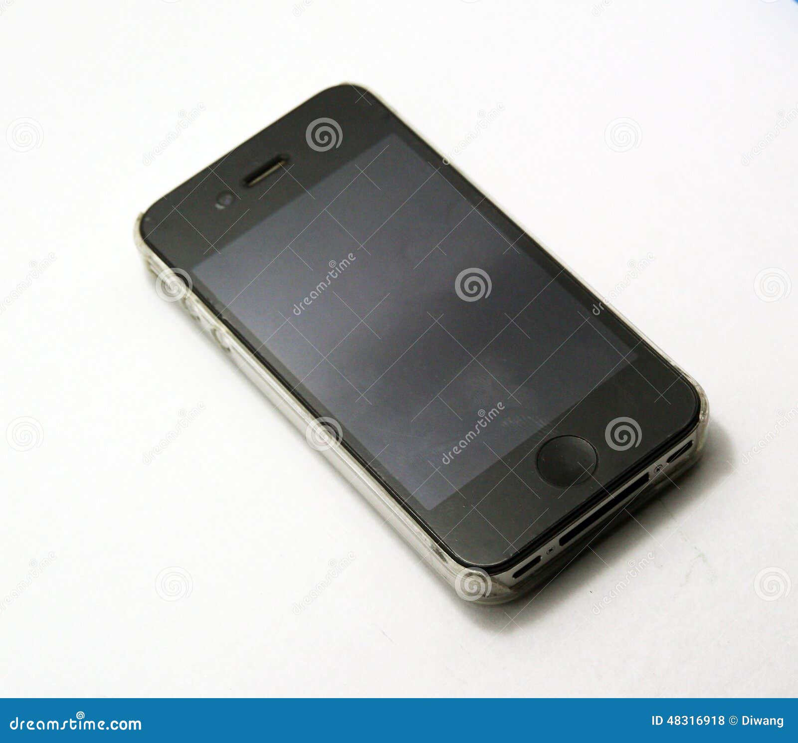 Old iphone 4 stock photo. Image of technology, communication - 48316918