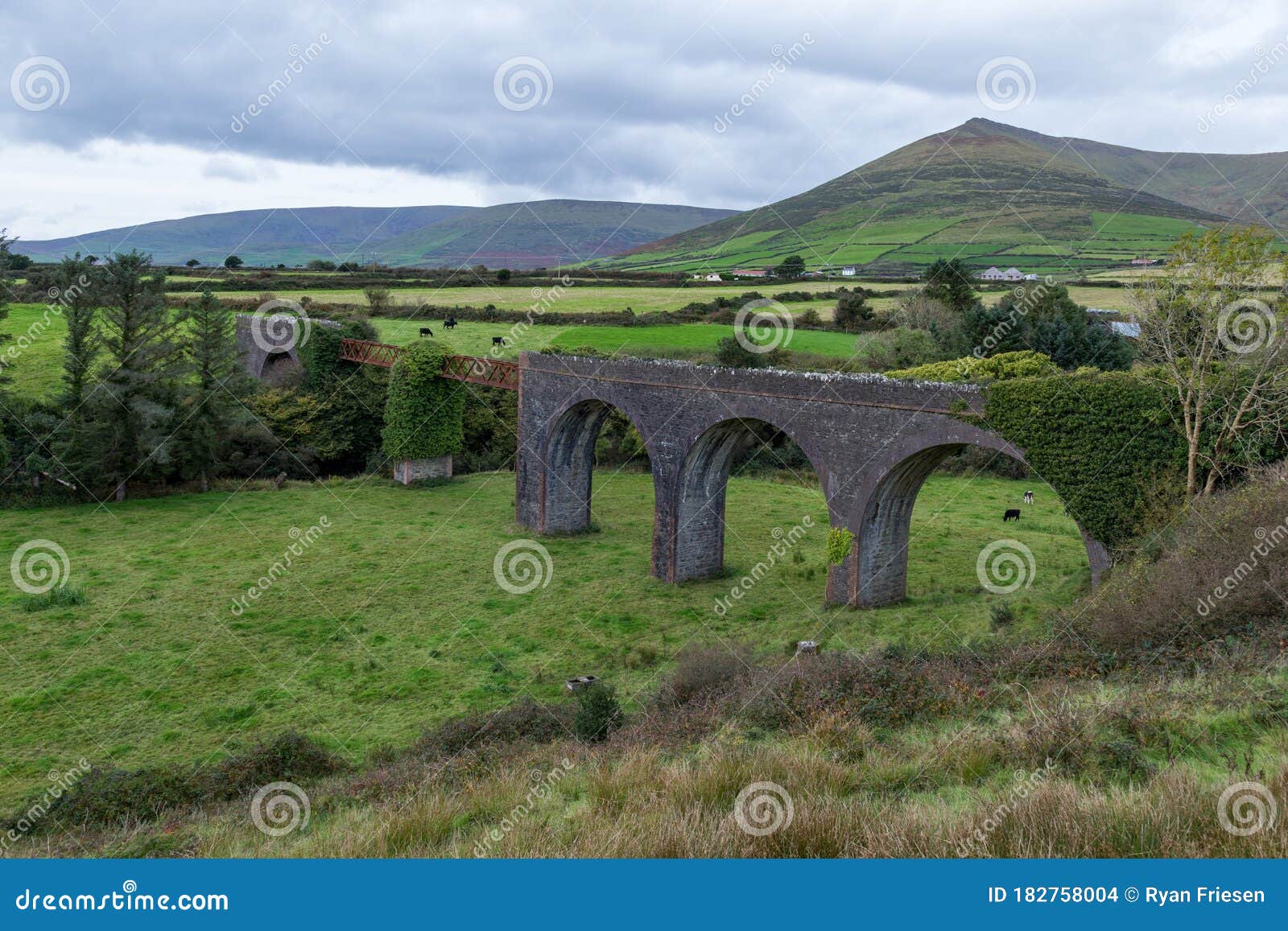 An Old Irish Bridge on the Wild Atlantic Way Stock Photo - Image of ...